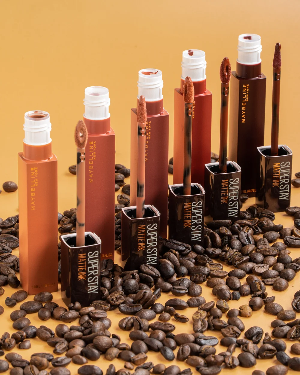 Mask-proof and pretty: Swatches of Maybelline's newest Super Stay Matte ...
