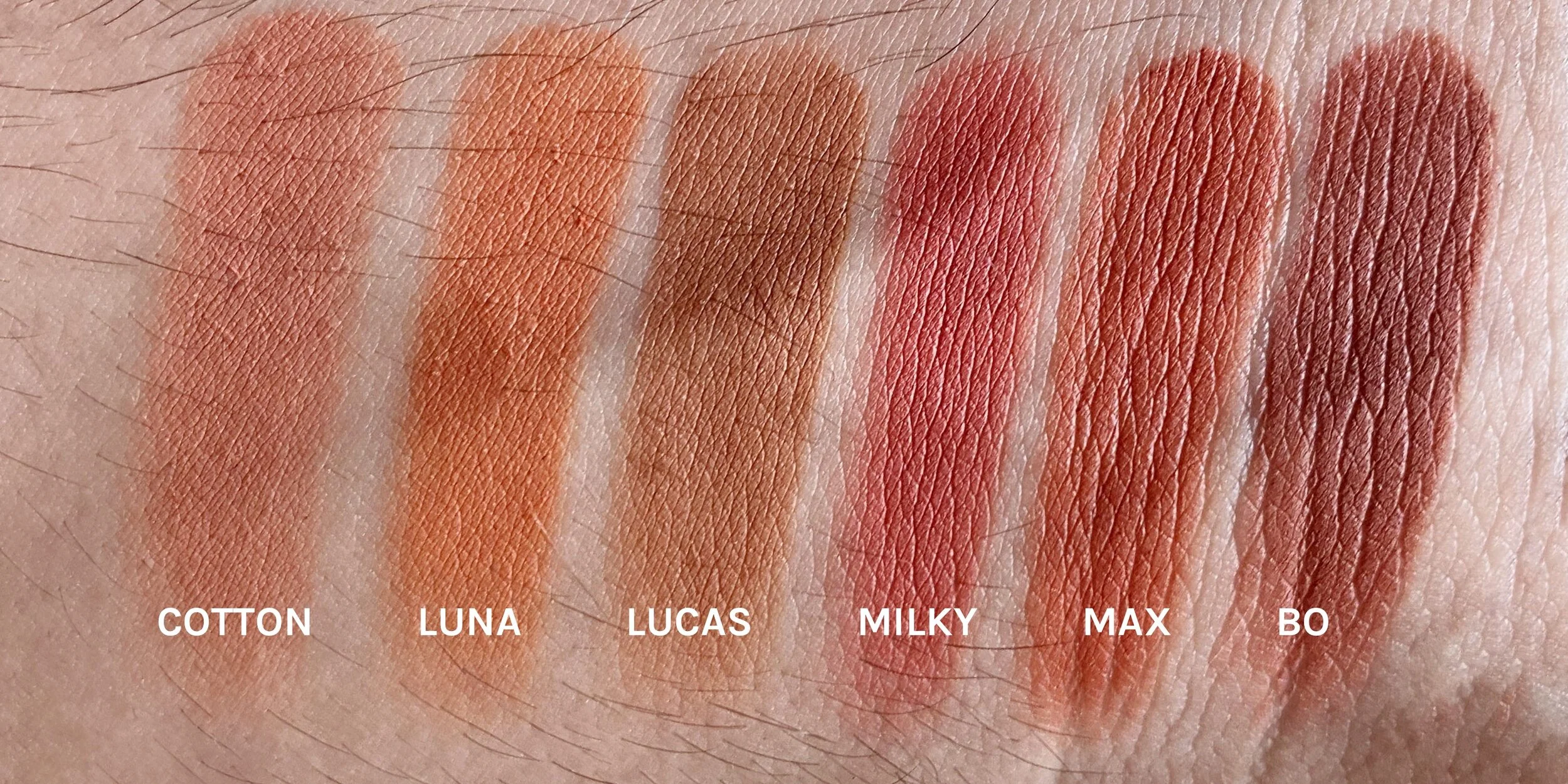 Swatches + Review: The Detail Cosmetics Velvet Flush Collection ...