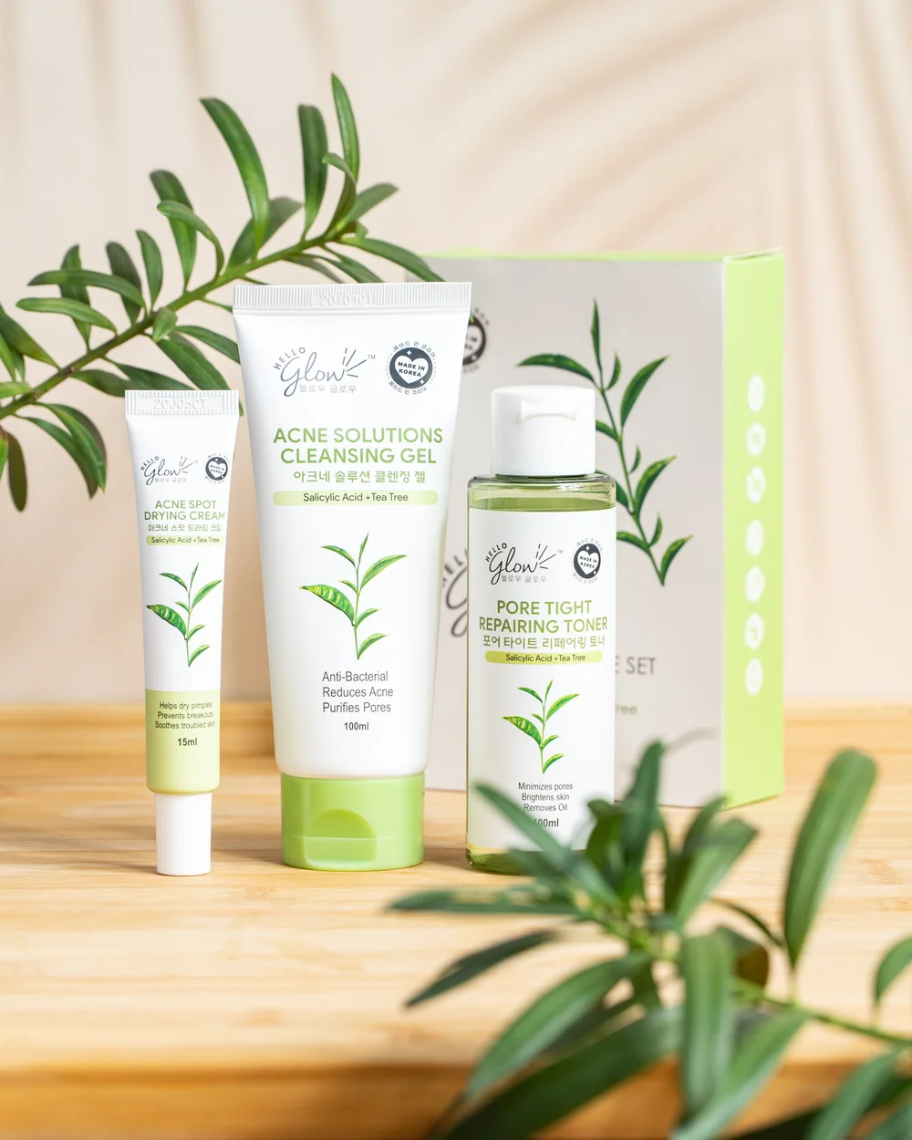 The Hello Glow Acne Defense Set is a great find for the tweens and ...