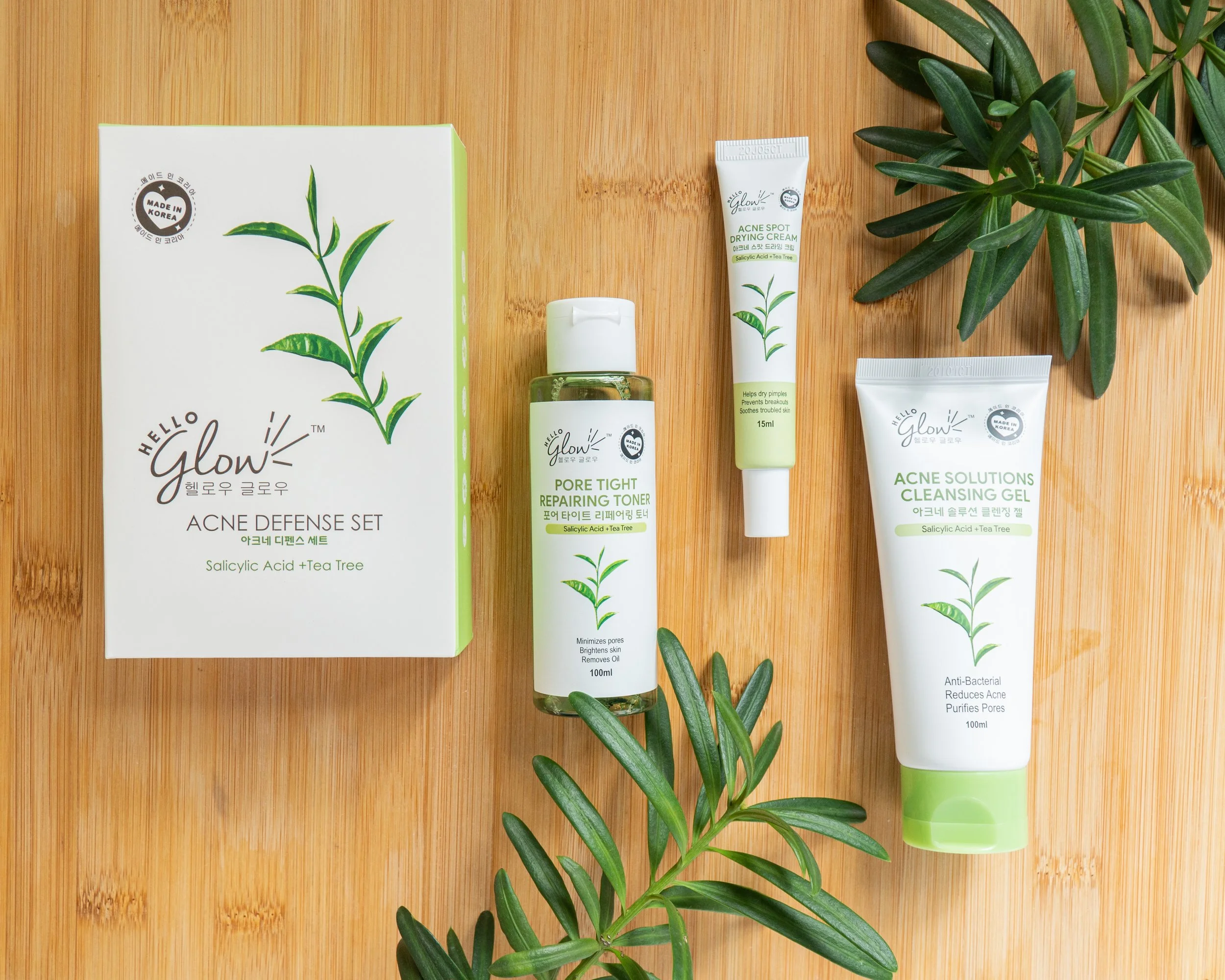 The Hello Glow Acne Defense Set is a great find for the tweens and ...