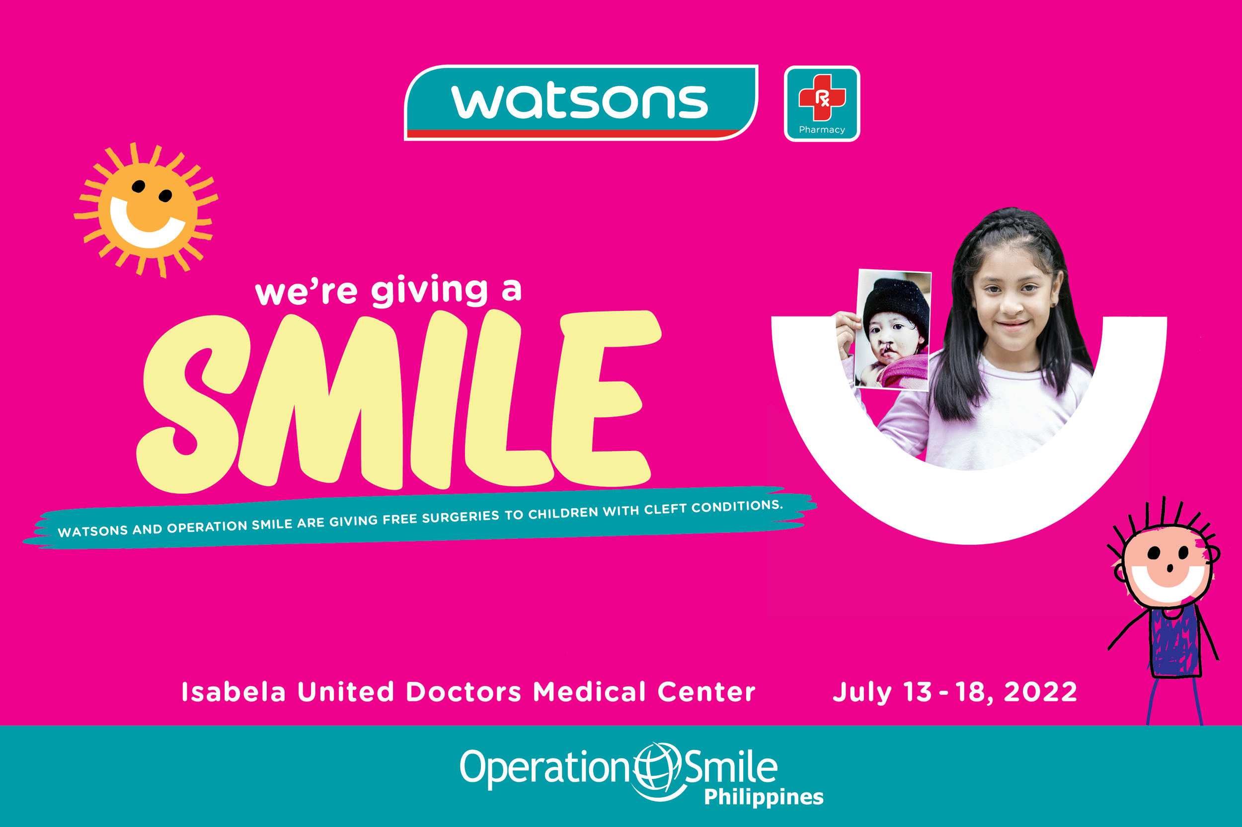 Watsons and Operation Smile Philippines bring Perfect Smiles to 30 ...