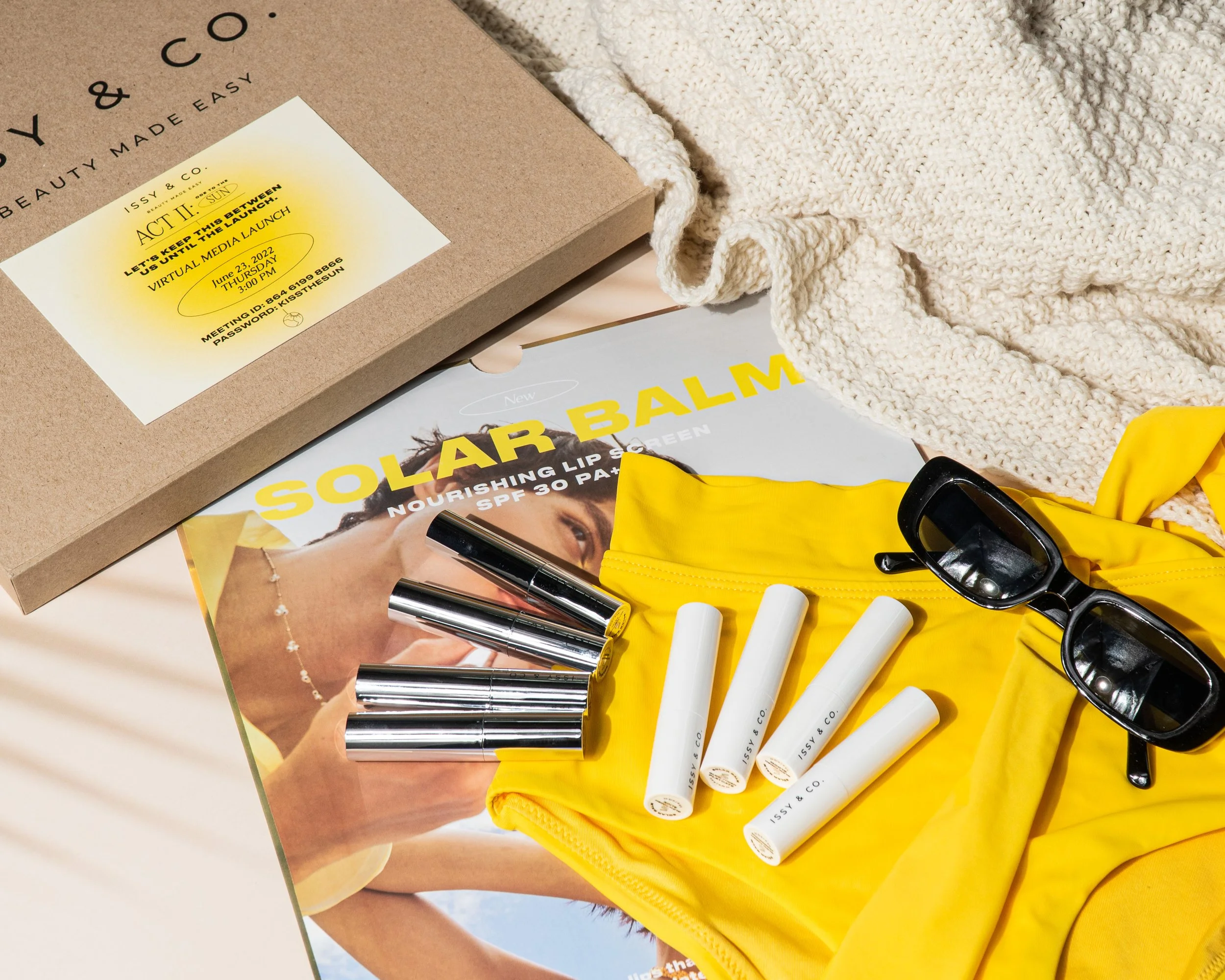 The newest sunscreen on the block: Issy & Co. Solar Balm Nourishing ...