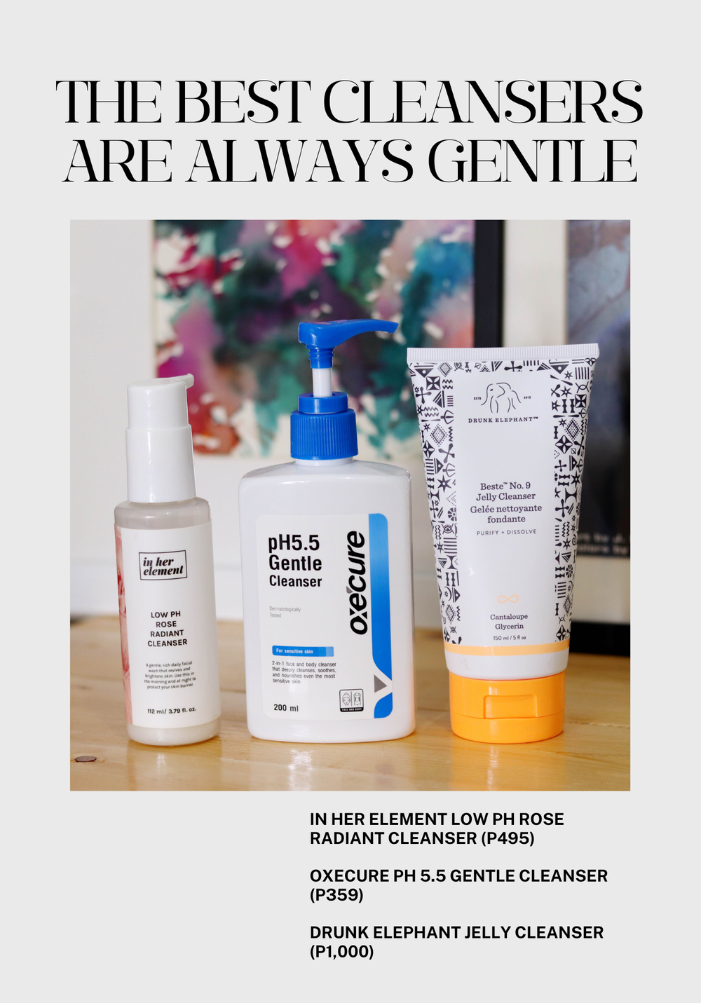 Skincare Basics: How often and what should we use to wash our face ...