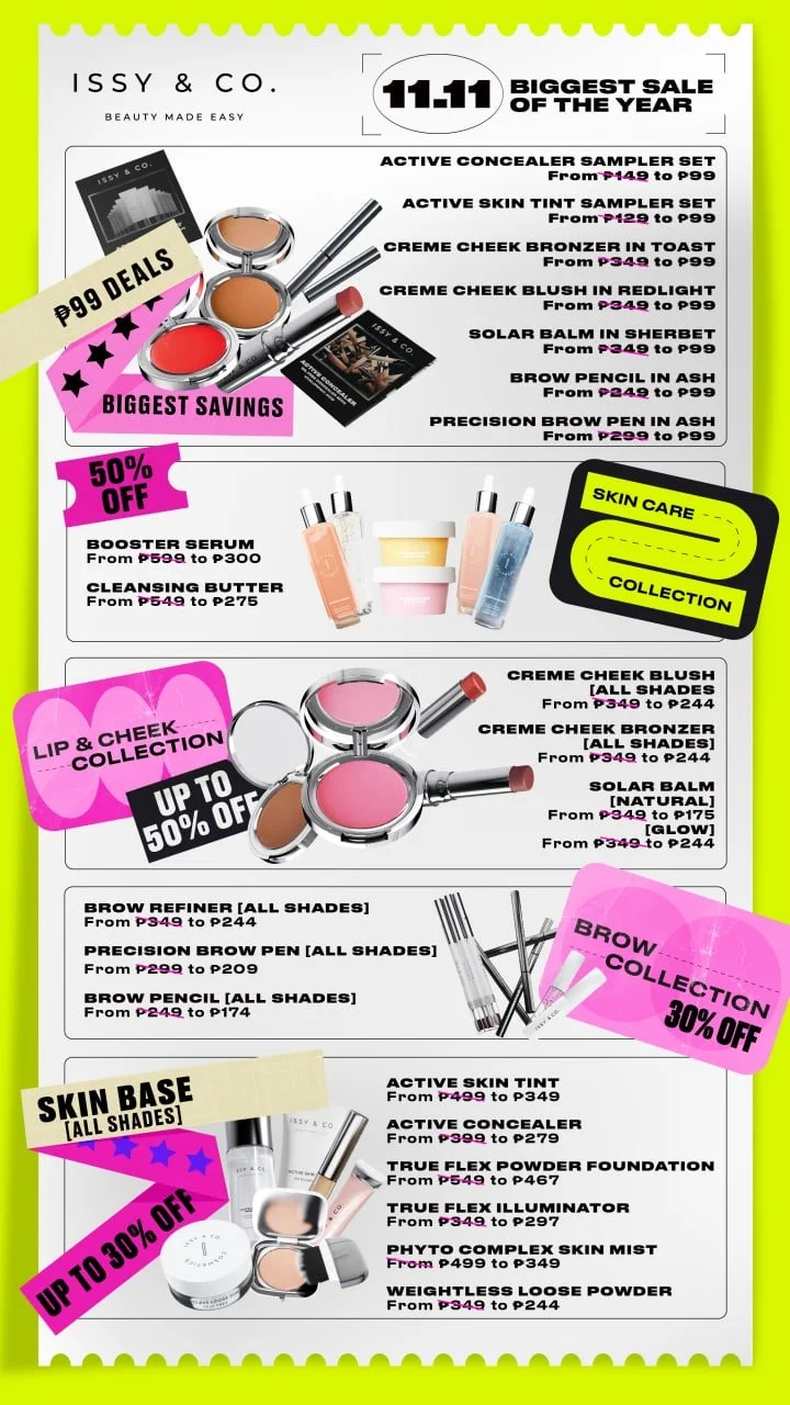 Three things you absolutely need to get from Issy & Co. this 11.11 ...