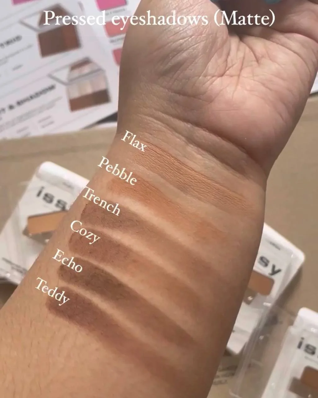 Just Issy: Swatches Of All New 52 Colors In Their Custom Palette System ...