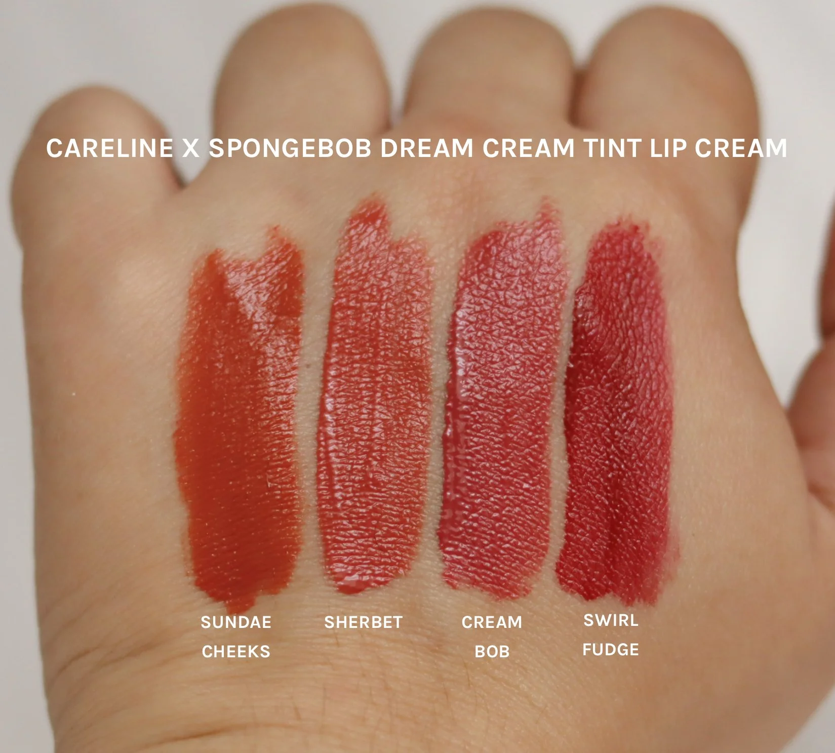 Careline x SpongeBob Collab: Here Are Swatches + Full Details Of The ...