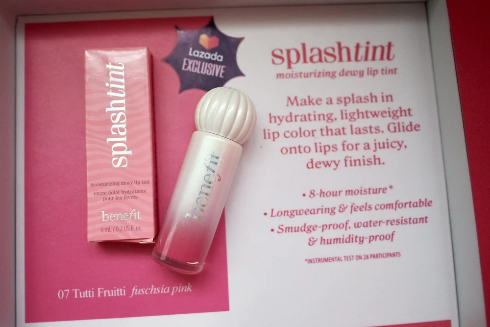 Review + Swatches: The New Benefit Splashtints and Plushtints — Project ...