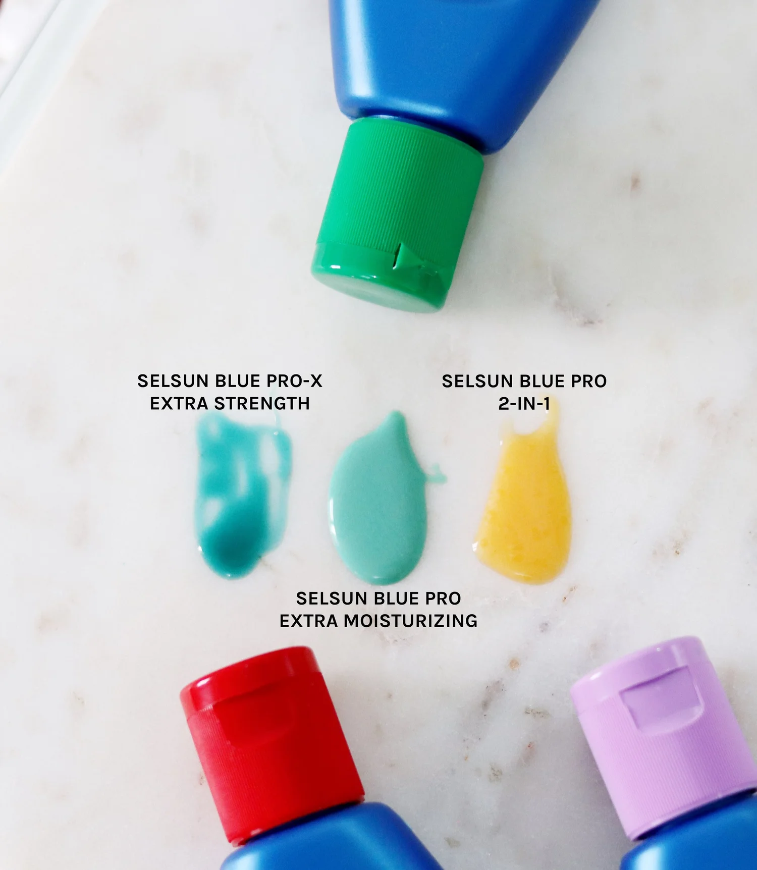 The difference between the three Selsun Blue Anti-Dandruff Shampoos ...