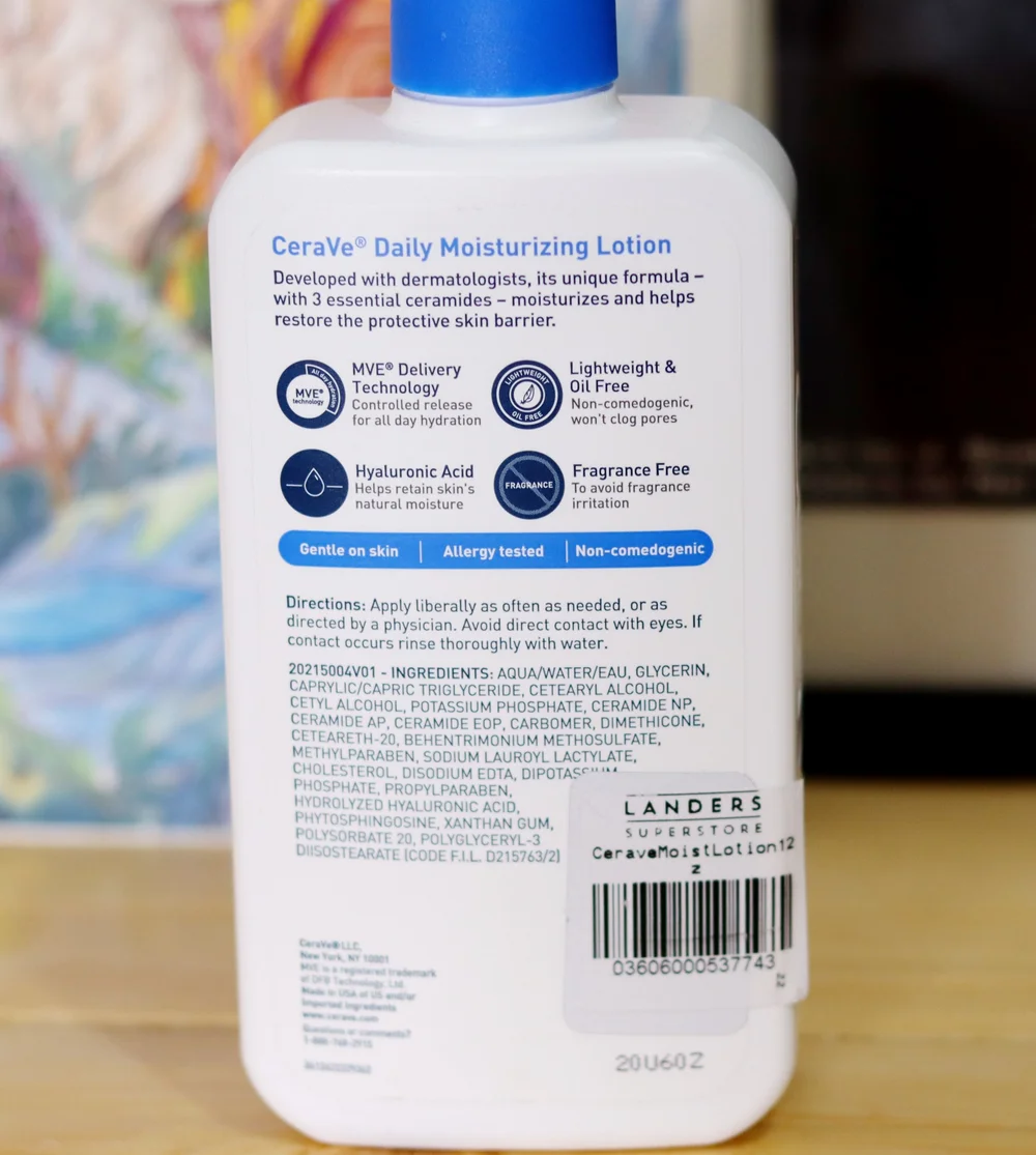 Light and Basic: An honest review of the CeraVe Daily Moisturizing ...