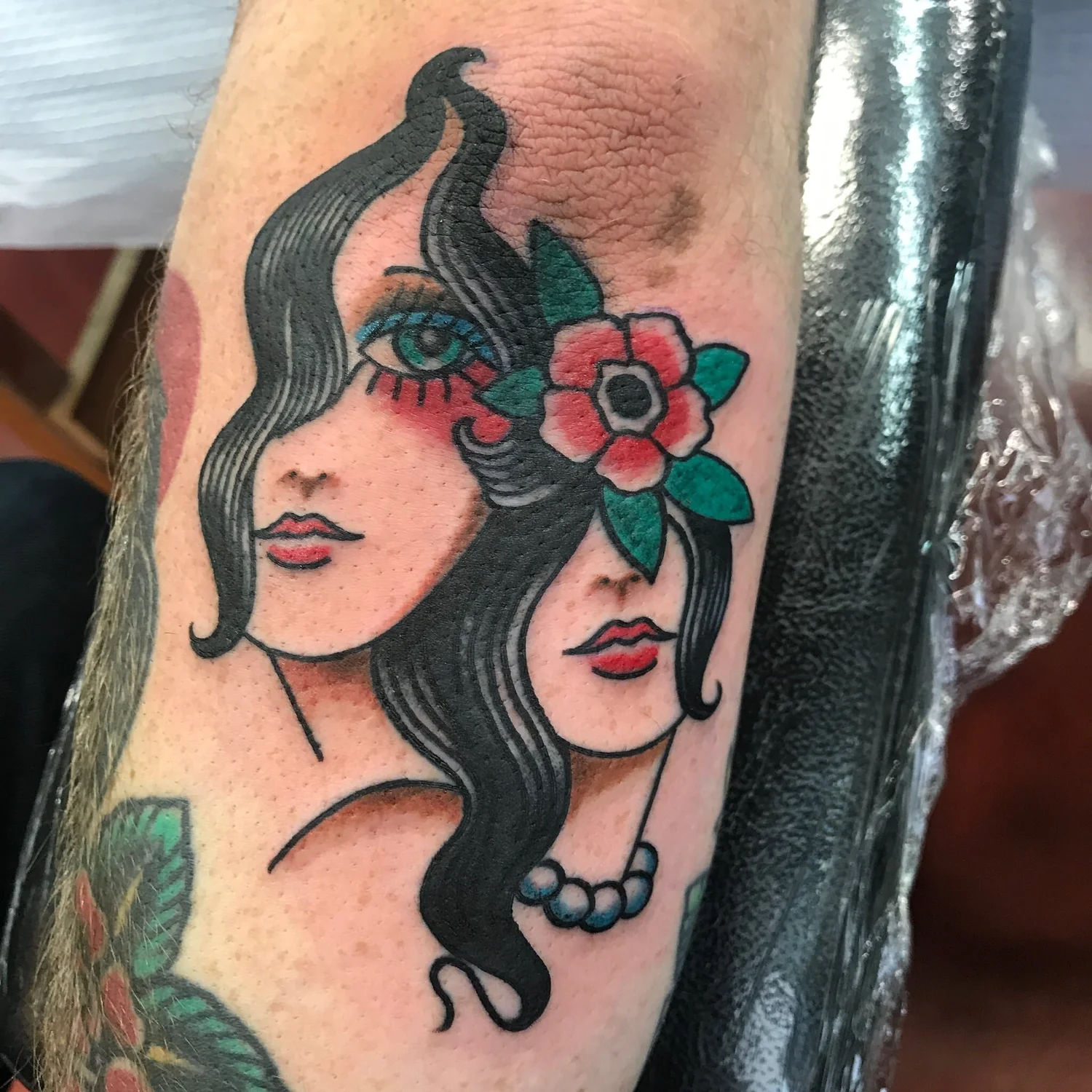 Traditional Tattoo Girl