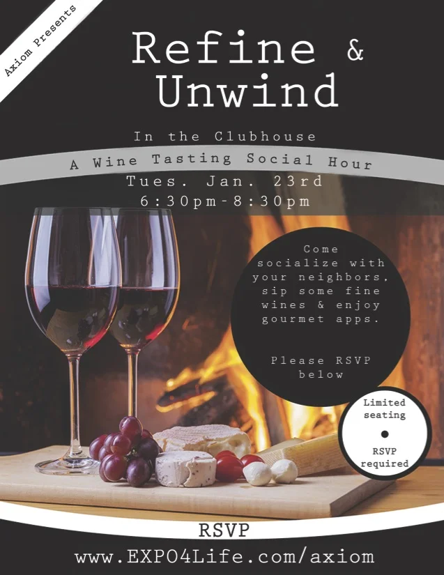 Wine Tasting Event Flyer