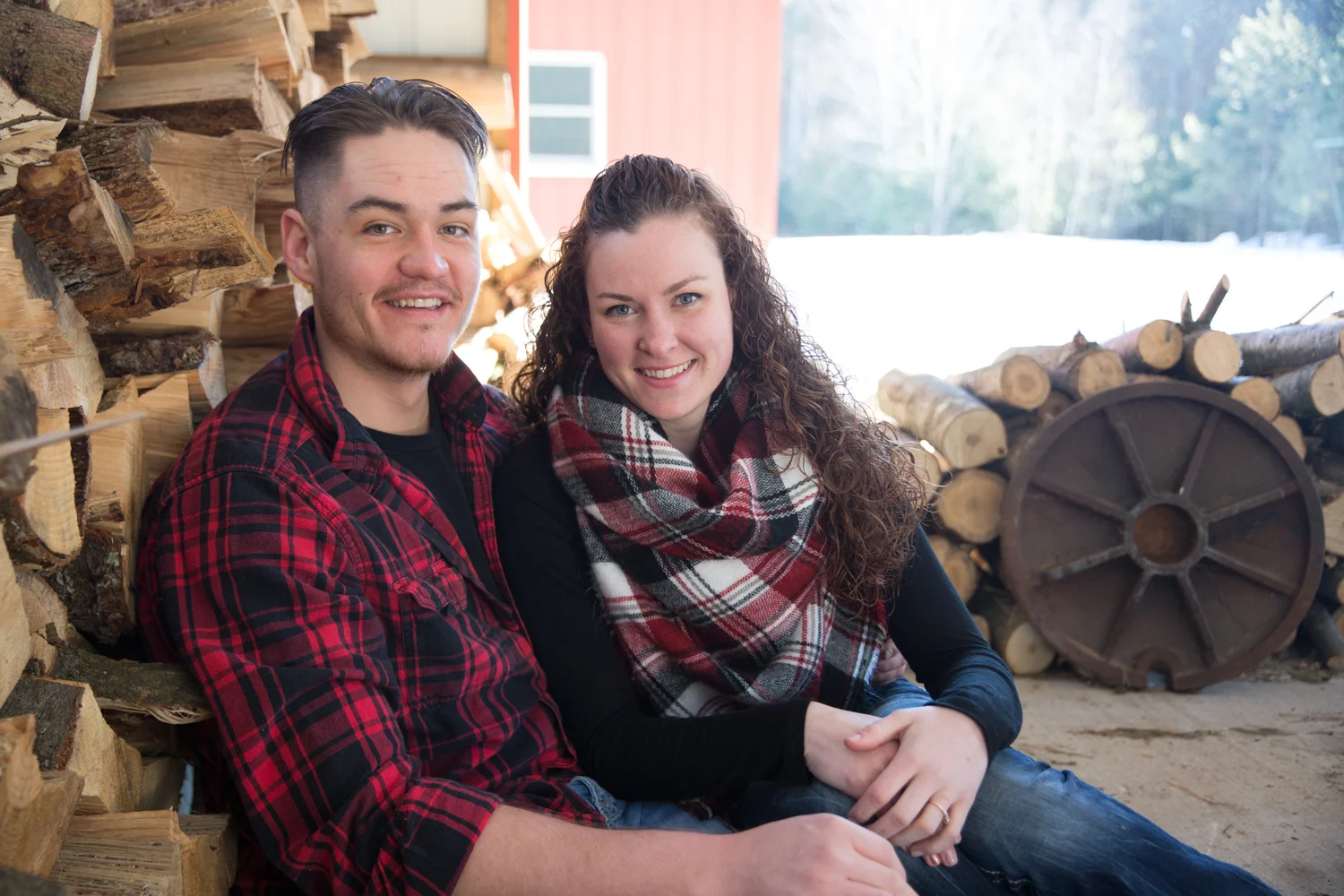 Appleton Tree Farm Engagement Session | Appleton Wedding Photographer ...