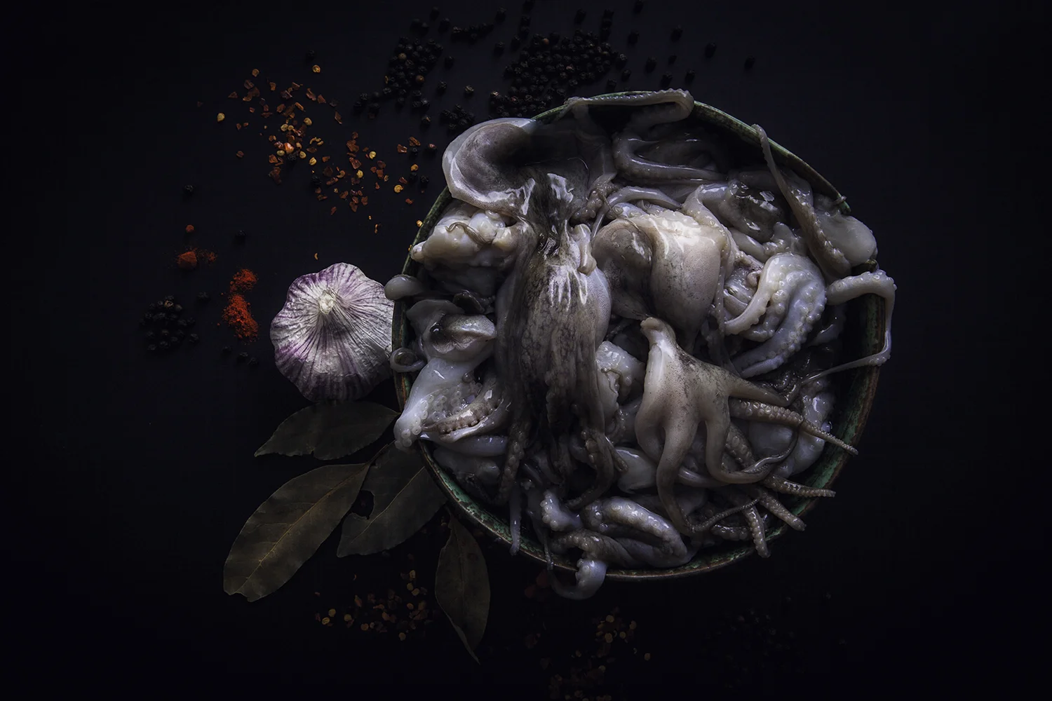 Oktapodi Toursi (Greek Pickled Baby Octopus) — C l e - a n n