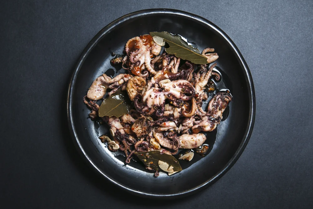 Oktapodi Toursi (Greek Pickled Baby Octopus) — C l e - a n n