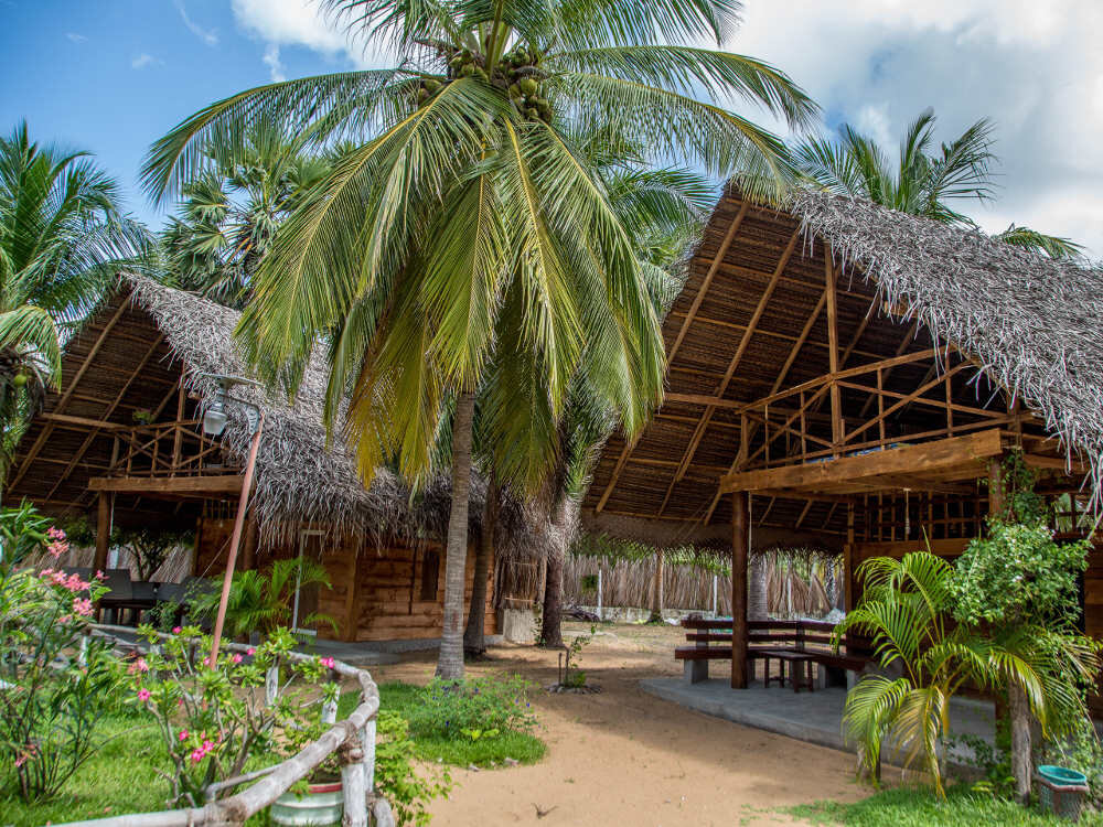 Eco-Friendly Wooden Cabanas in Kalpitiya | Relax and Unwind