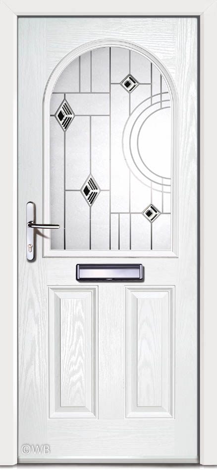 Claston Bellini | White Composite External Door — The Replacement Door ...