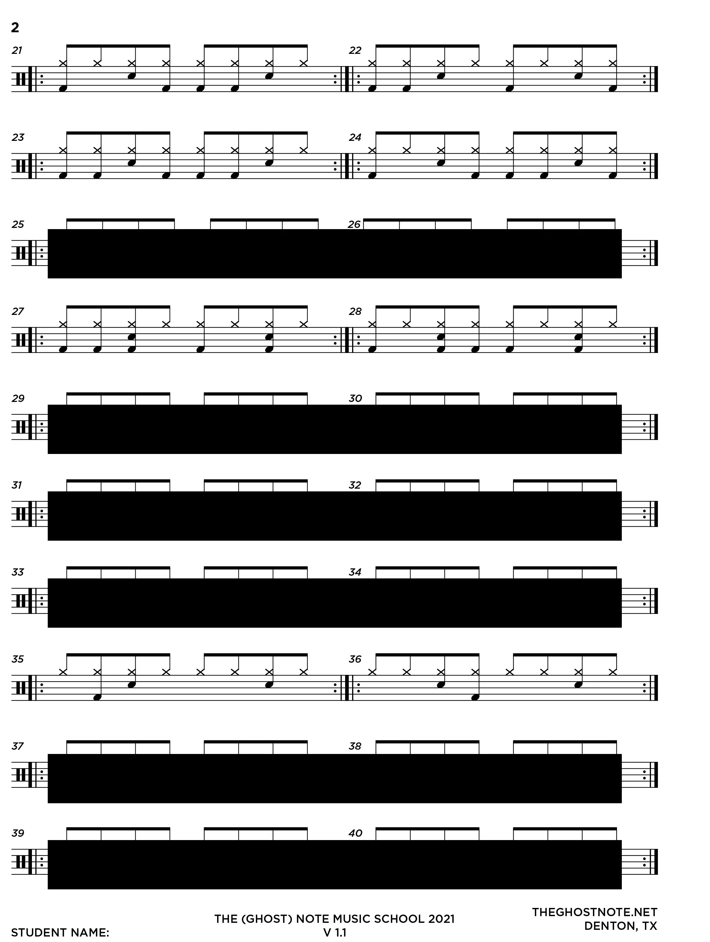 DRUM SET — DRUM SET