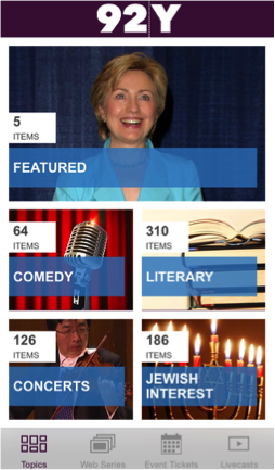 92Y On Demand: An Online Library of Talks from Great Minds — Arts ...