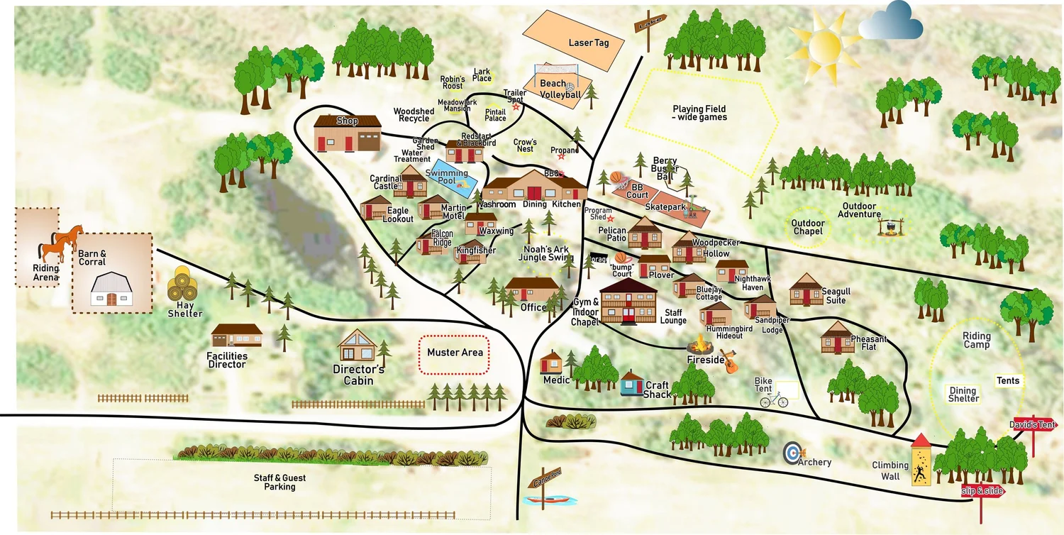 Map & Directions — Redberry Bible Camp