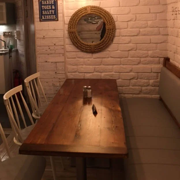 Bespoke Rustic Reclaimed Cider Mill Pine Plank Restaurant Tables, UK ...