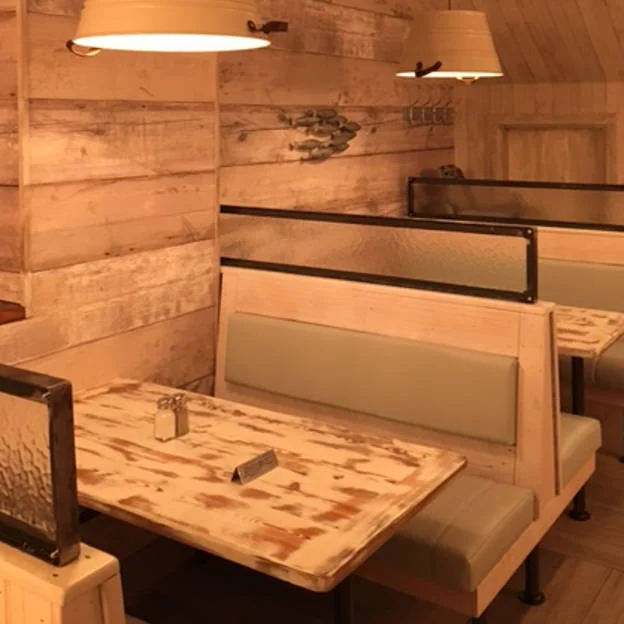 Bespoke Rustic Reclaimed Cider Mill Pine Plank Restaurant Tables, UK ...