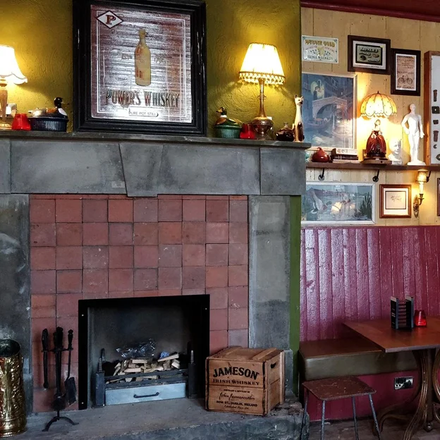 Reclaimed Brown Elm Flooring and Warehouse Pine Wall Cladding and ...