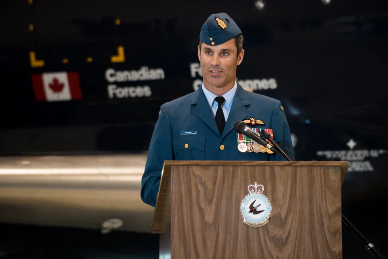 412 Transport Squadron Change of Command Ceremony — espritdecorps