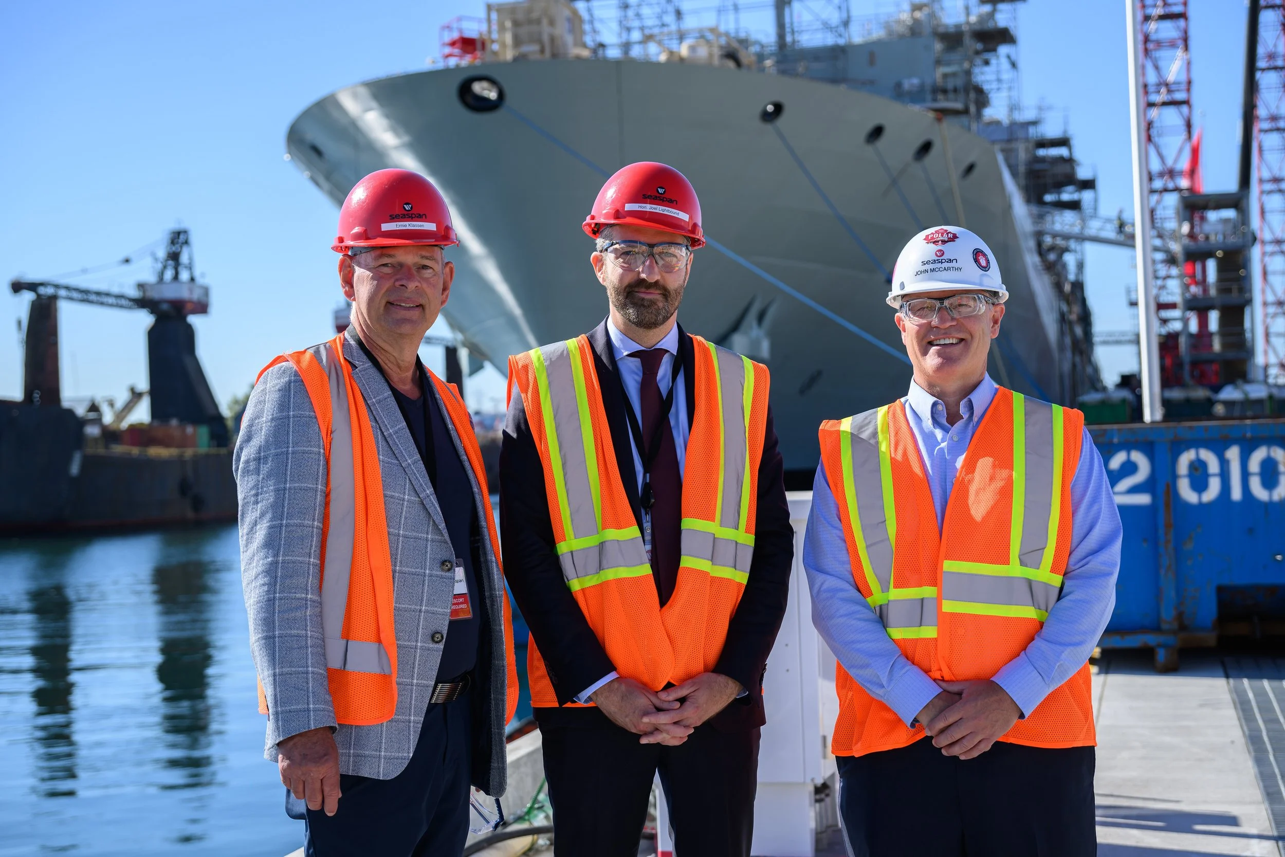 Seaspan highlights build-in-Canada success story — celebrates 15th ...