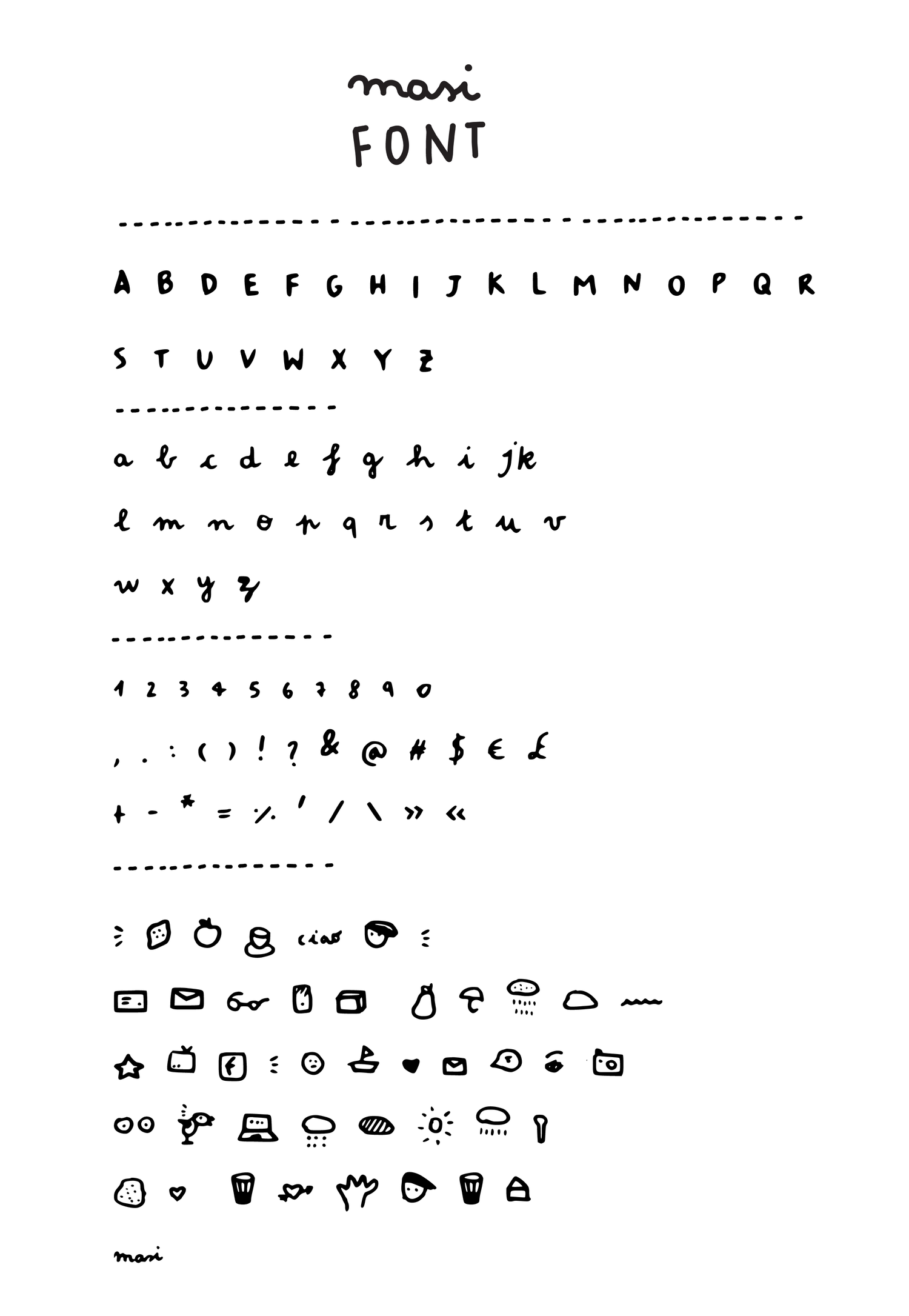 Masi Font — Masi