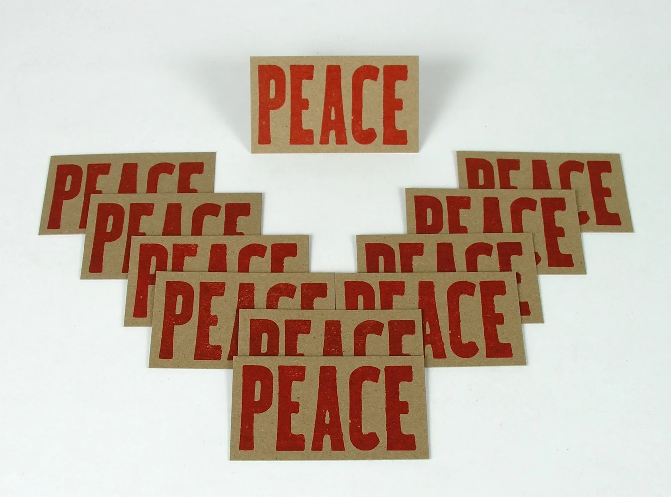 TYPOGRAPHY CARDS — Pioneer House