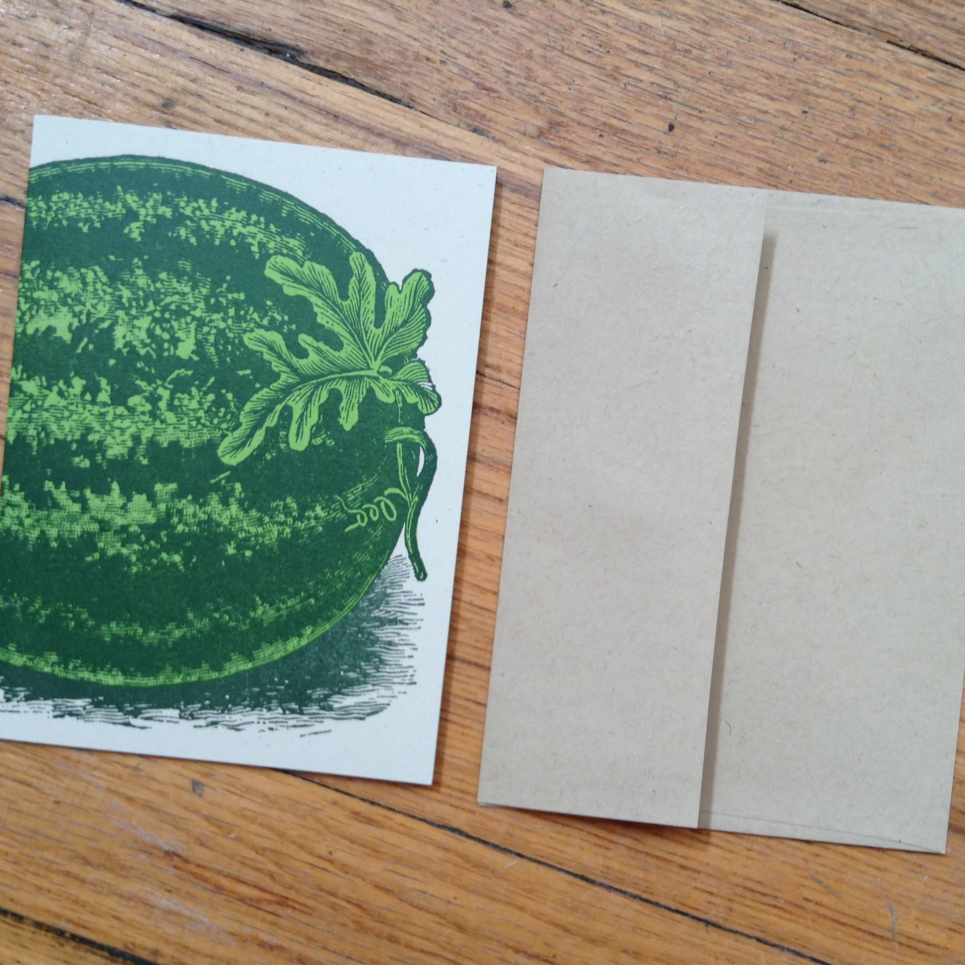 WATERMELON 8 Note Cards — Pioneer House