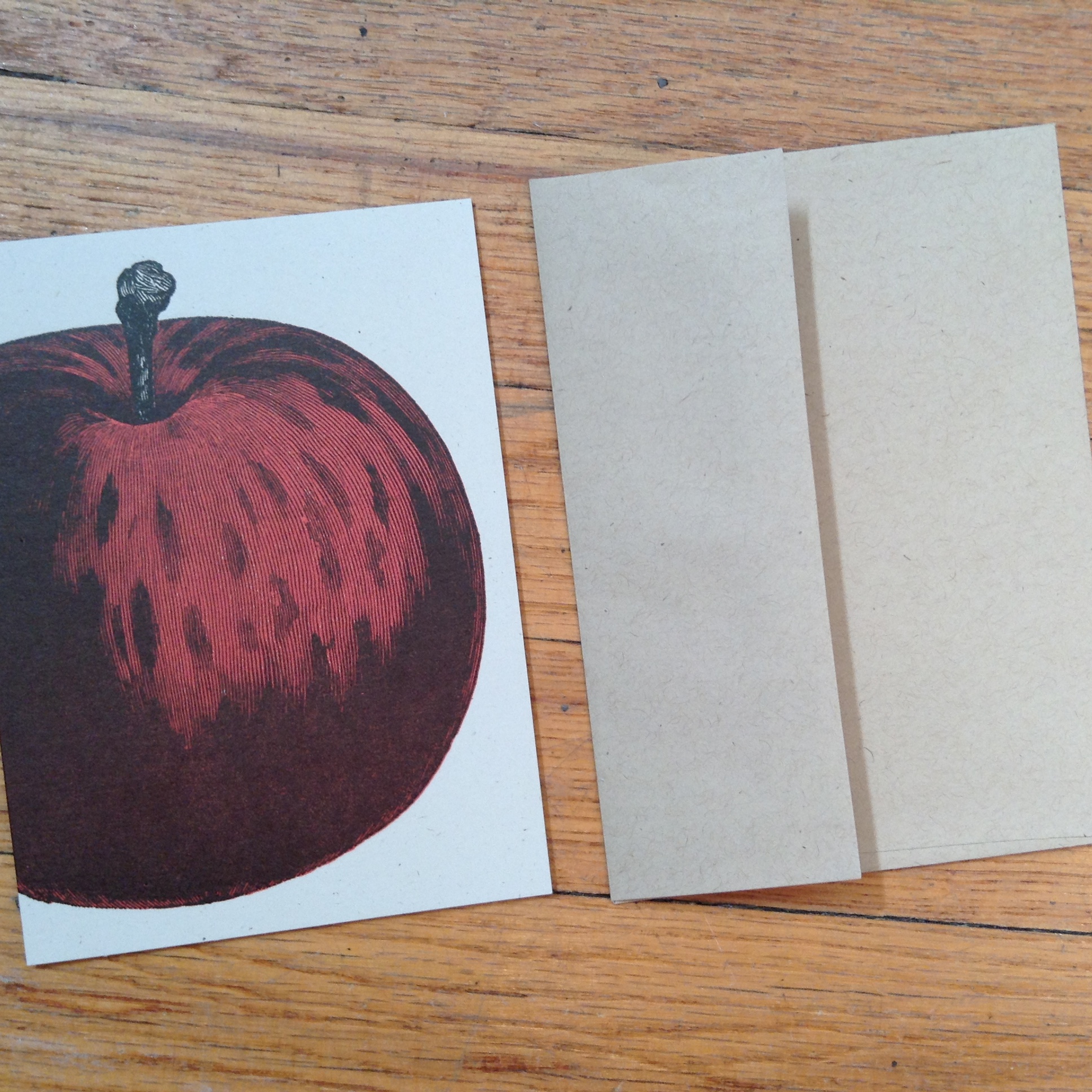 APPLE 8 Note Cards — Pioneer House