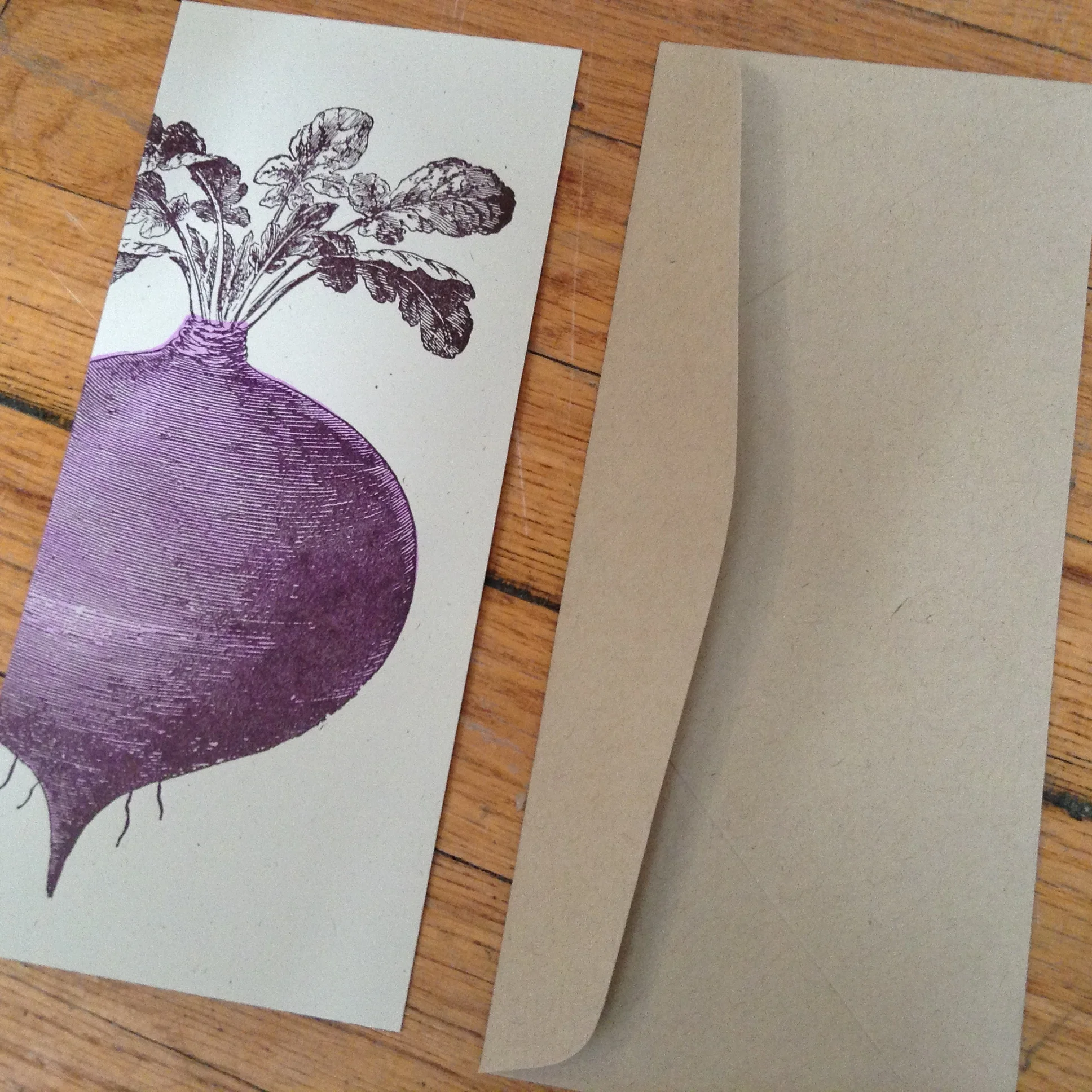 BEET 8 Note Cards #10 size — Pioneer House