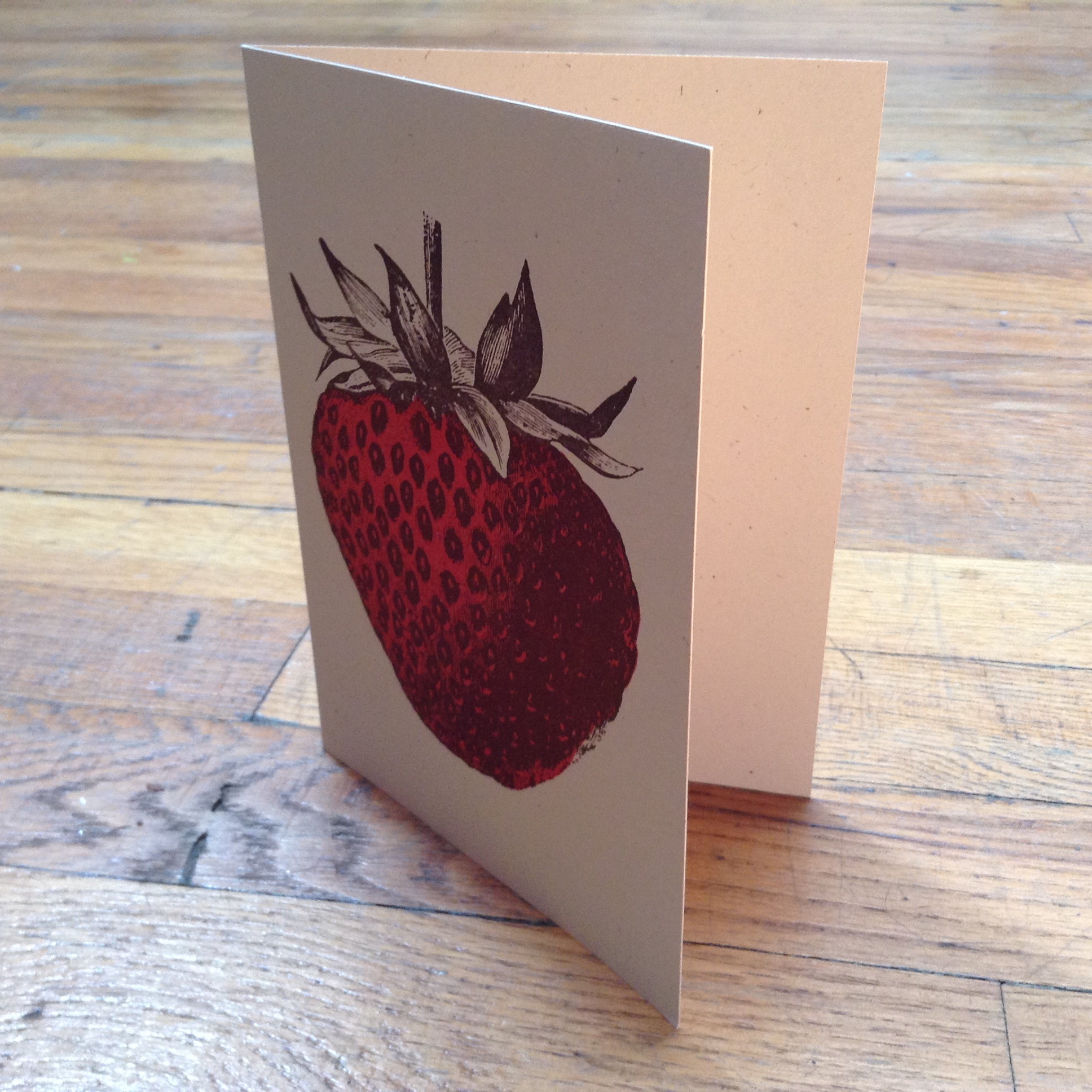 STRAWBERRY 8 Note Cards — Pioneer House
