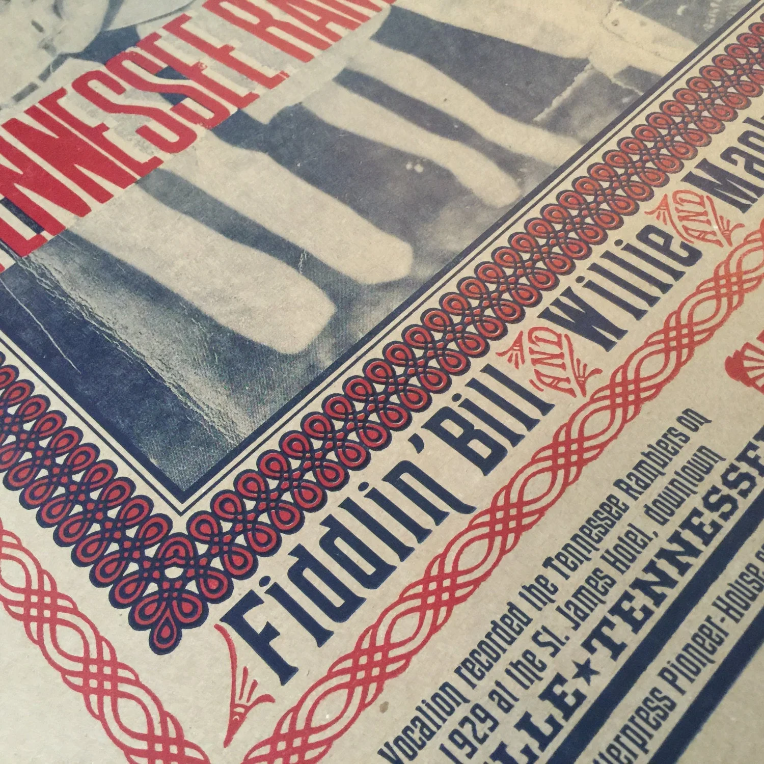 TENNESSEE RAMBLERS Poster — Pioneer House