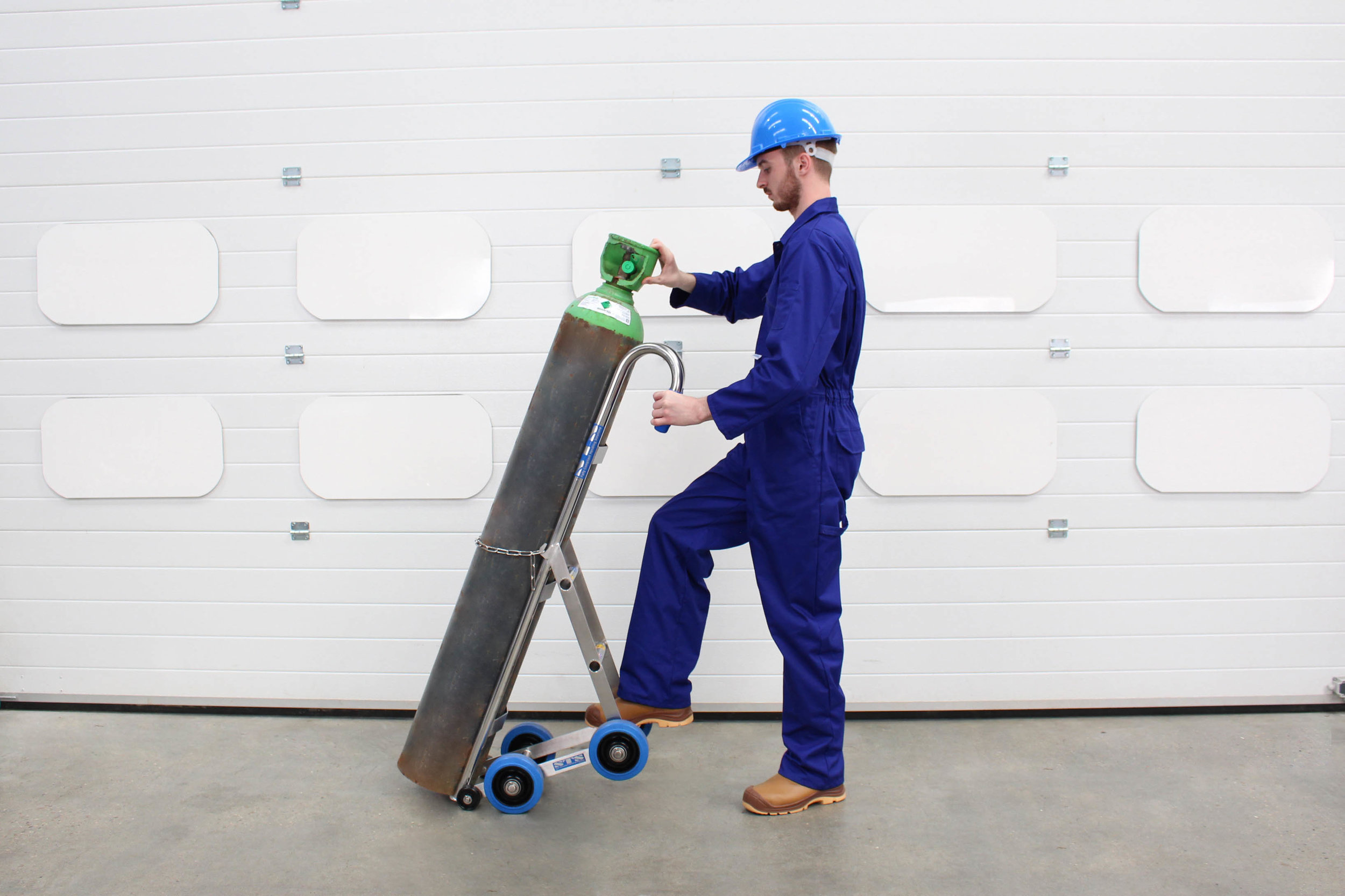 Gas Cylinder Hand Truck | Cylinder Trolley — Safe Drum Handling Company