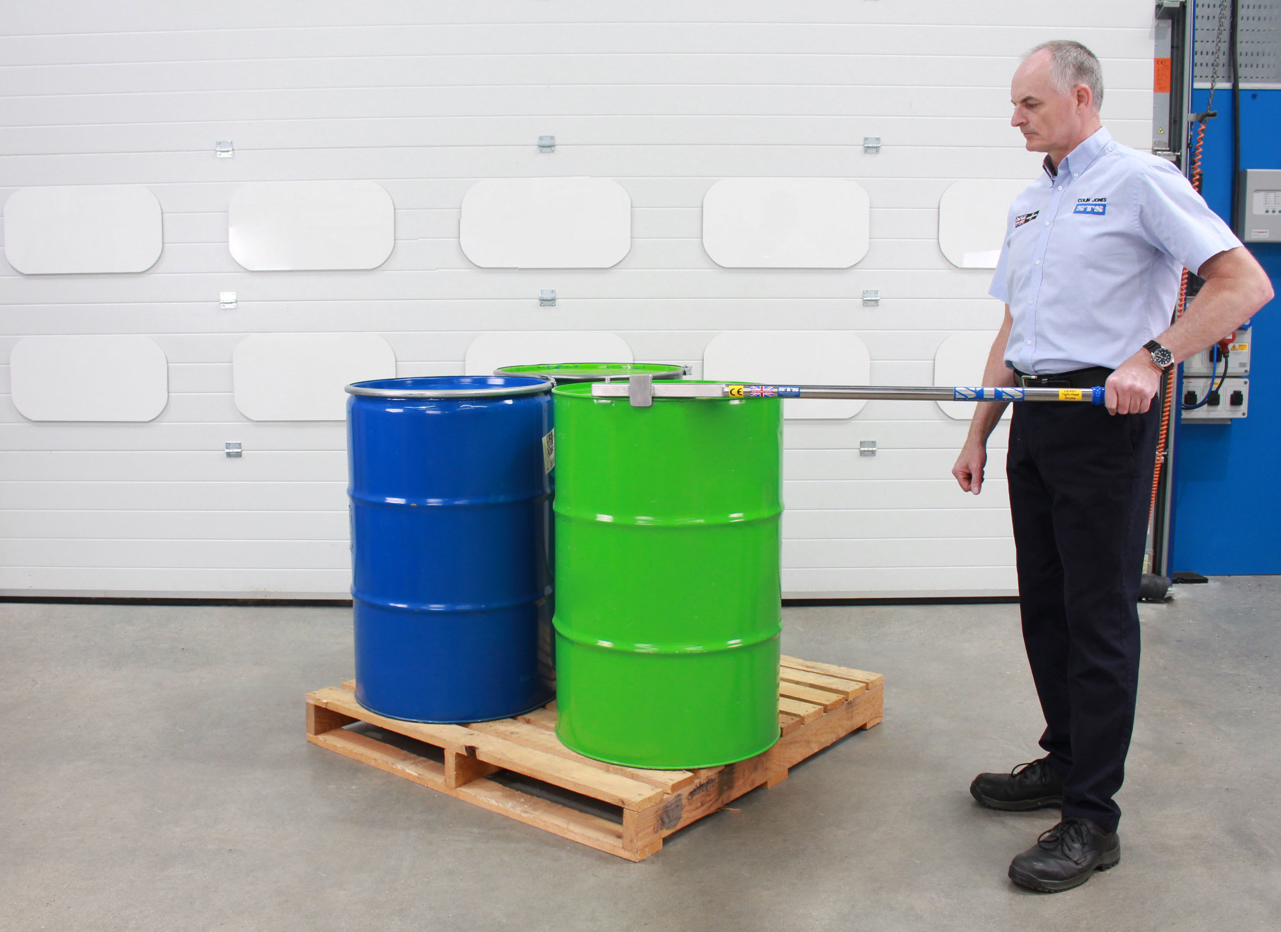 Drum Lever Bar | Orientate Steel Drums | 55 Gallon Drums — Safe Drum ...