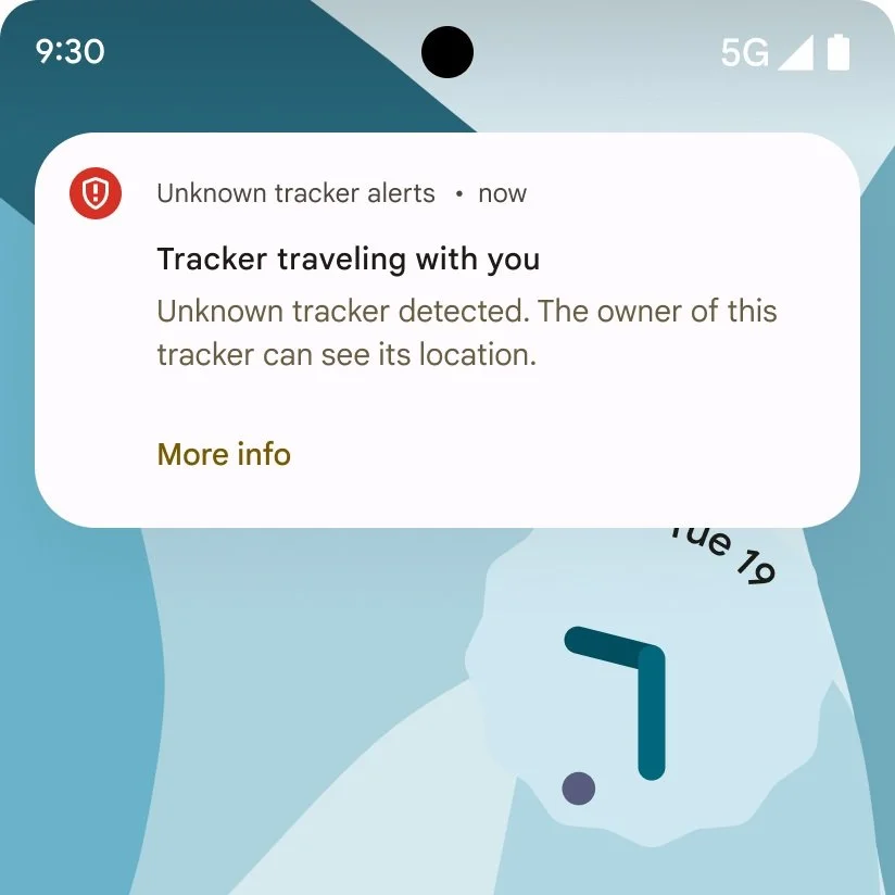 Google Brings Unknown Tracker Alerts to Android — Safety Net Project