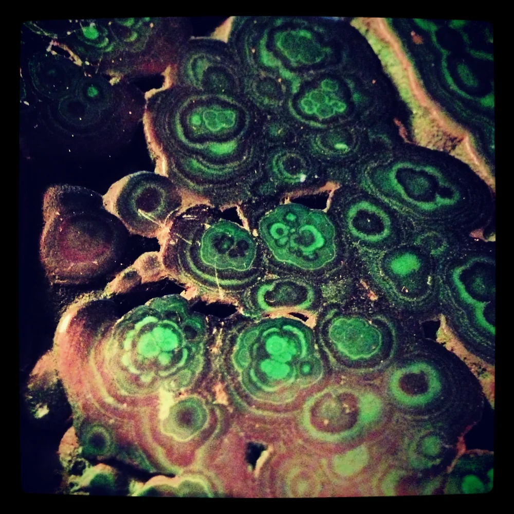 malachite — the moon + stone healing