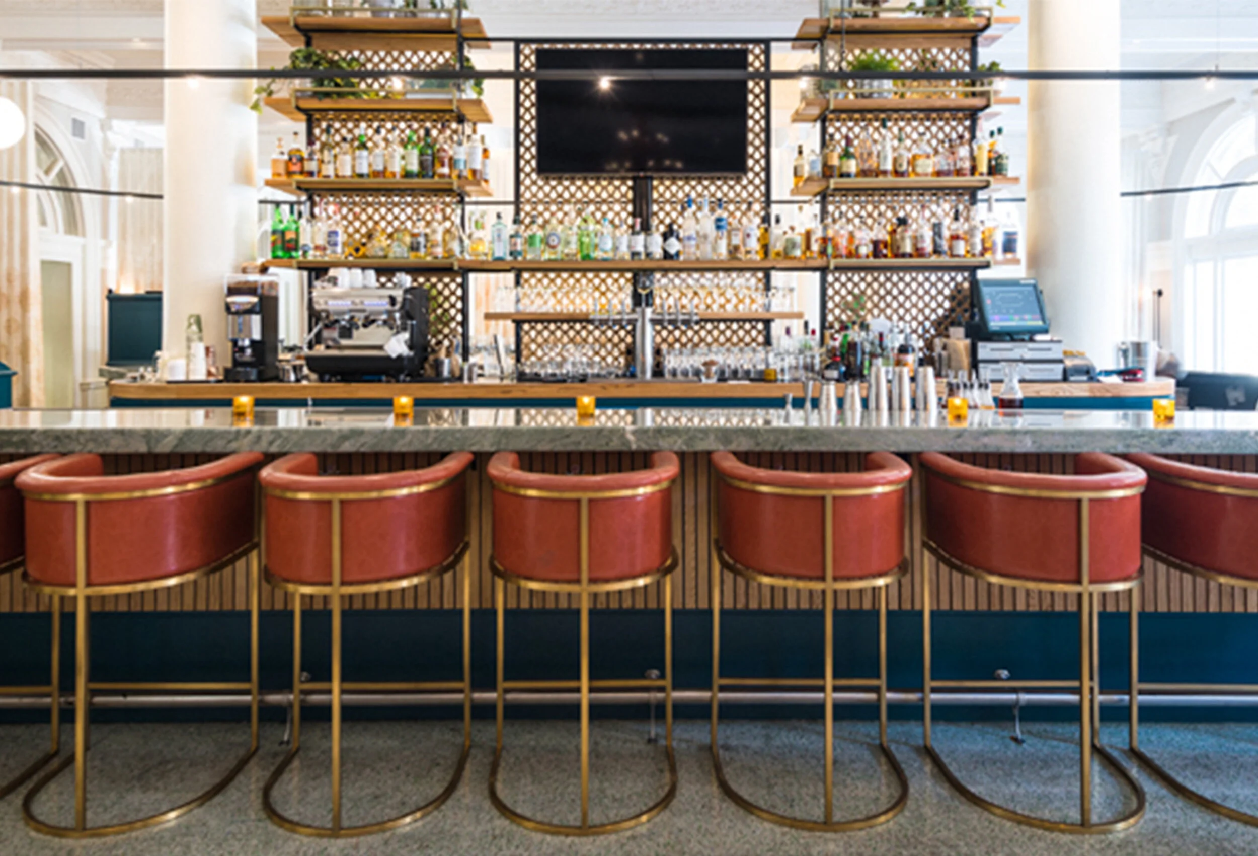 Hotel Shattuck Plaza Zino Restaurant Interior Design — Andrea Fuentes