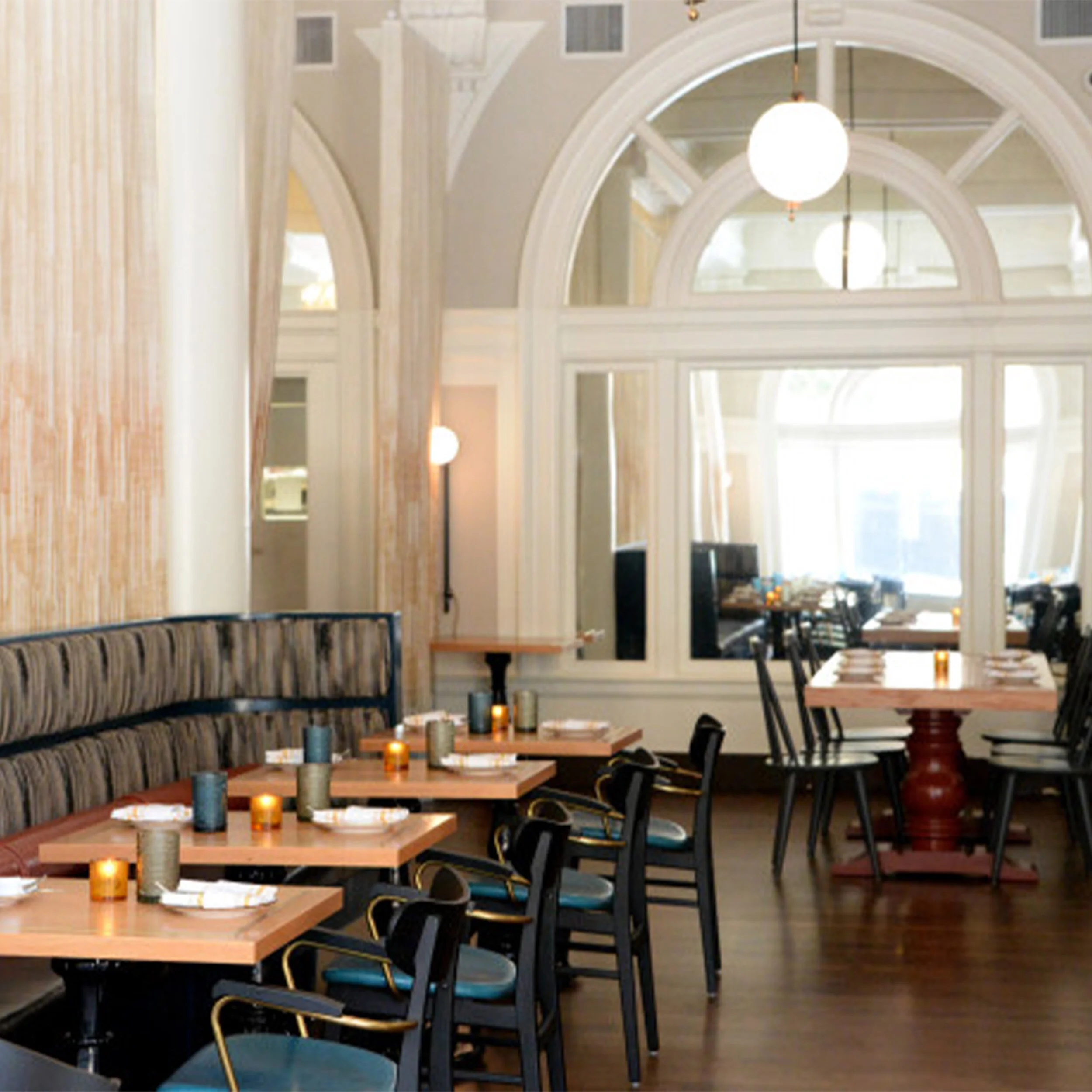 Hotel Shattuck Plaza Zino Restaurant Interior Design — Andrea Fuentes