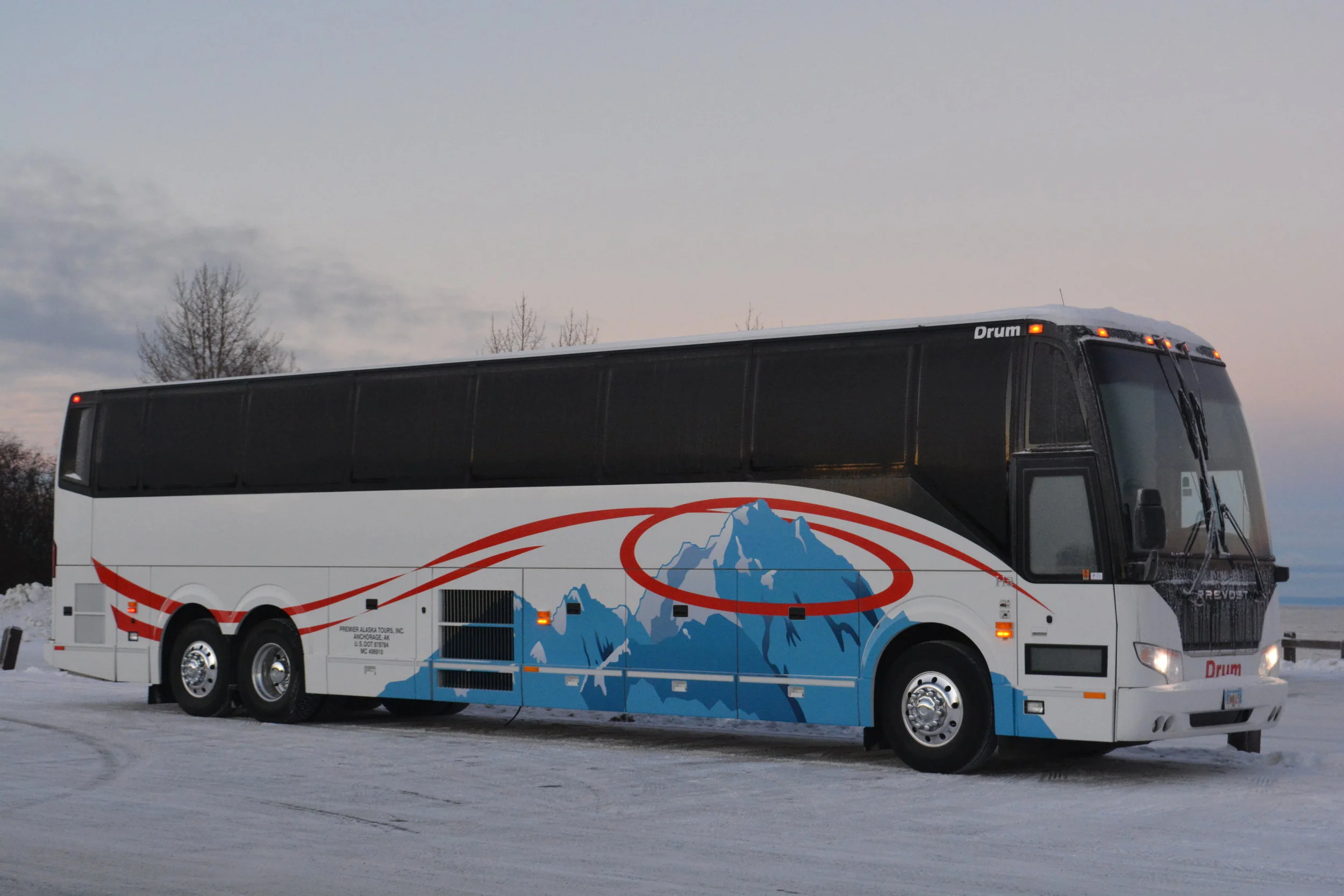 Motorcoach Charter Services — Premier Alaska Tours