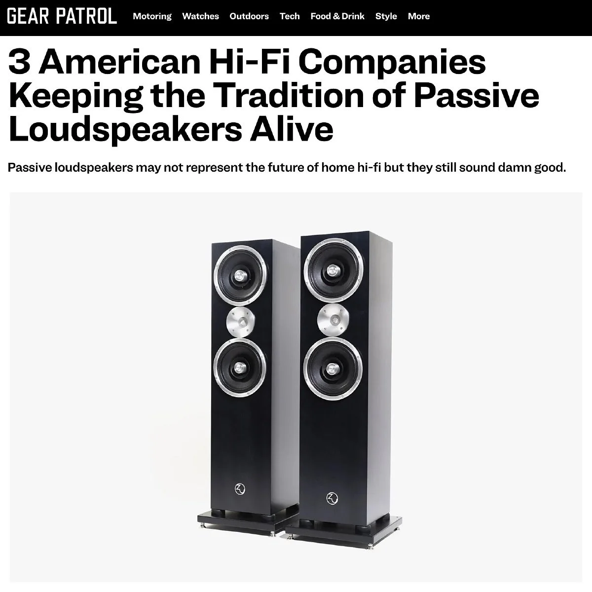 Zu Audio | USA Made Hi-Fi Loudspeakers, Audio Cables, Phono Cartridges