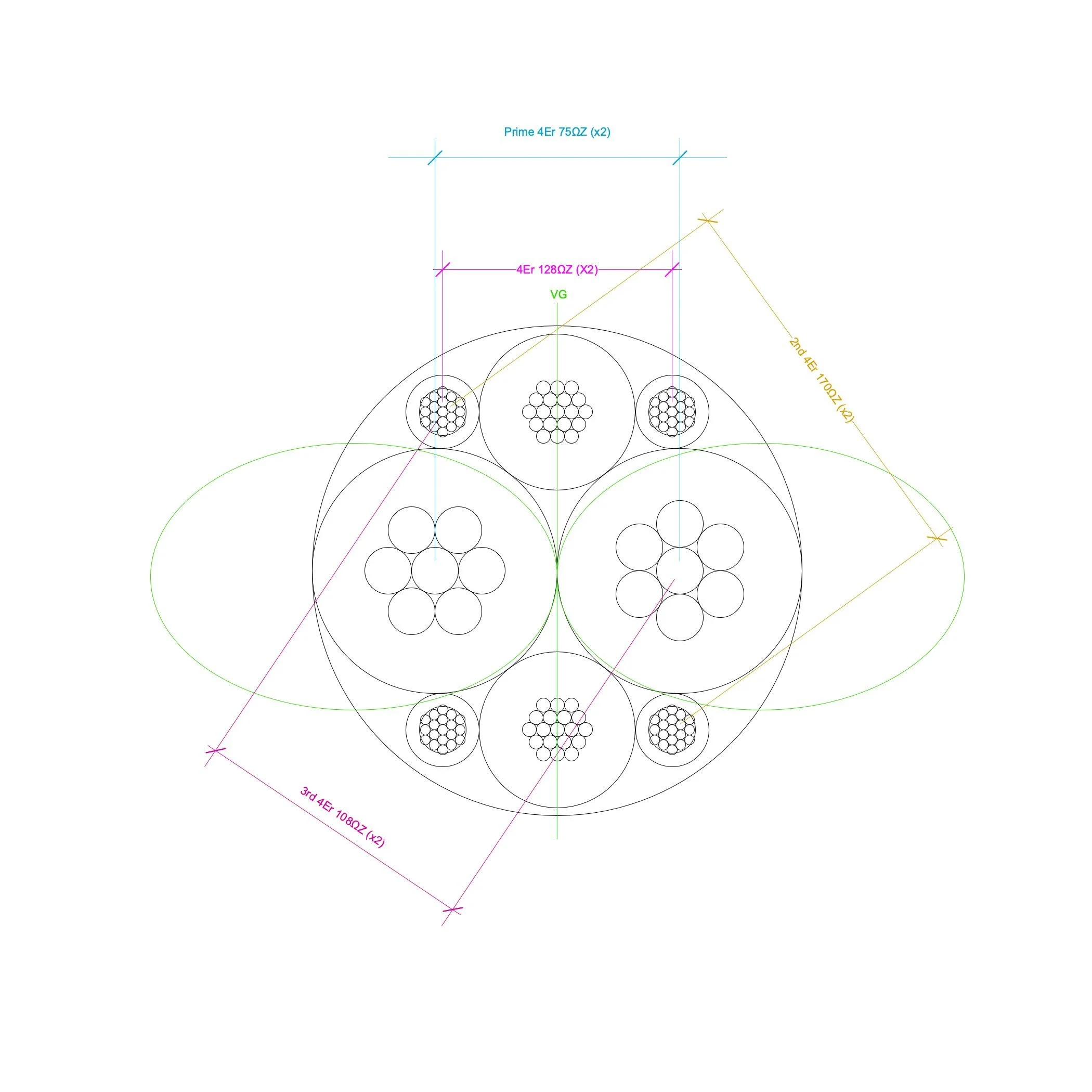 ZuB3 Speaker Connection Pinouts Via Neutrik NL8 Connector | Zu Audio ...
