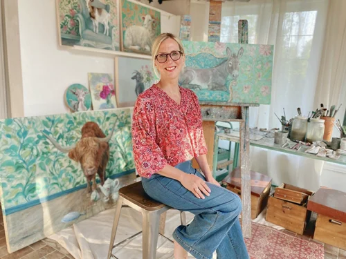 About Crystal Beshara-Crystal Beshara Fine Artist & Educator