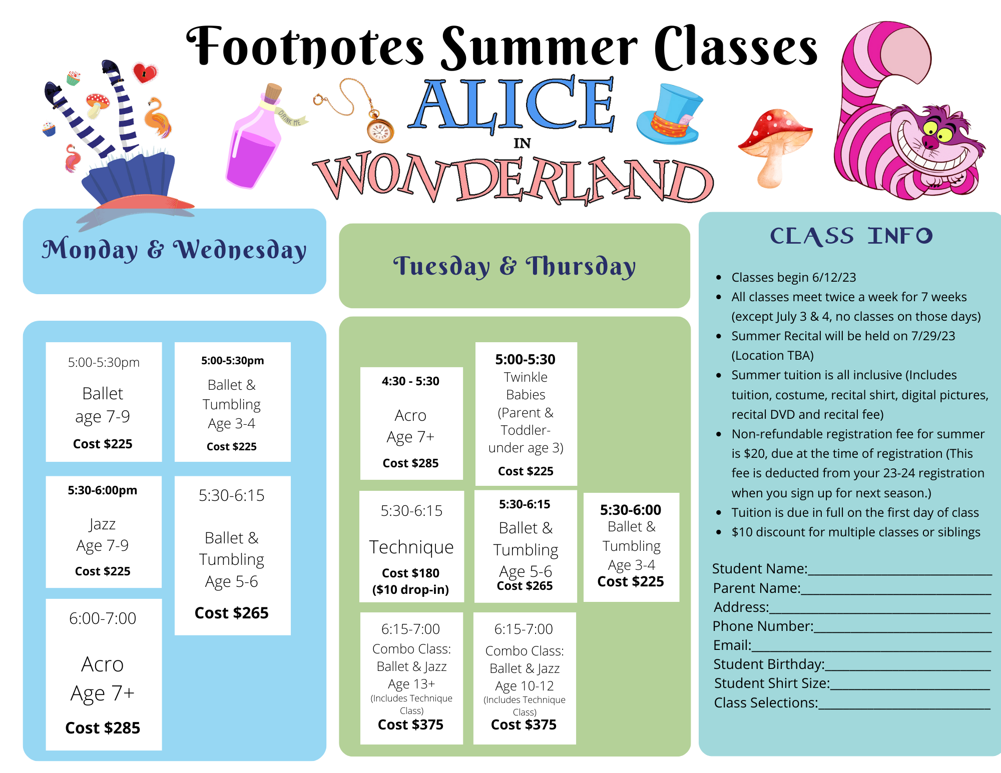 Summer Dance Classes — Footnotes Dance & Fitness