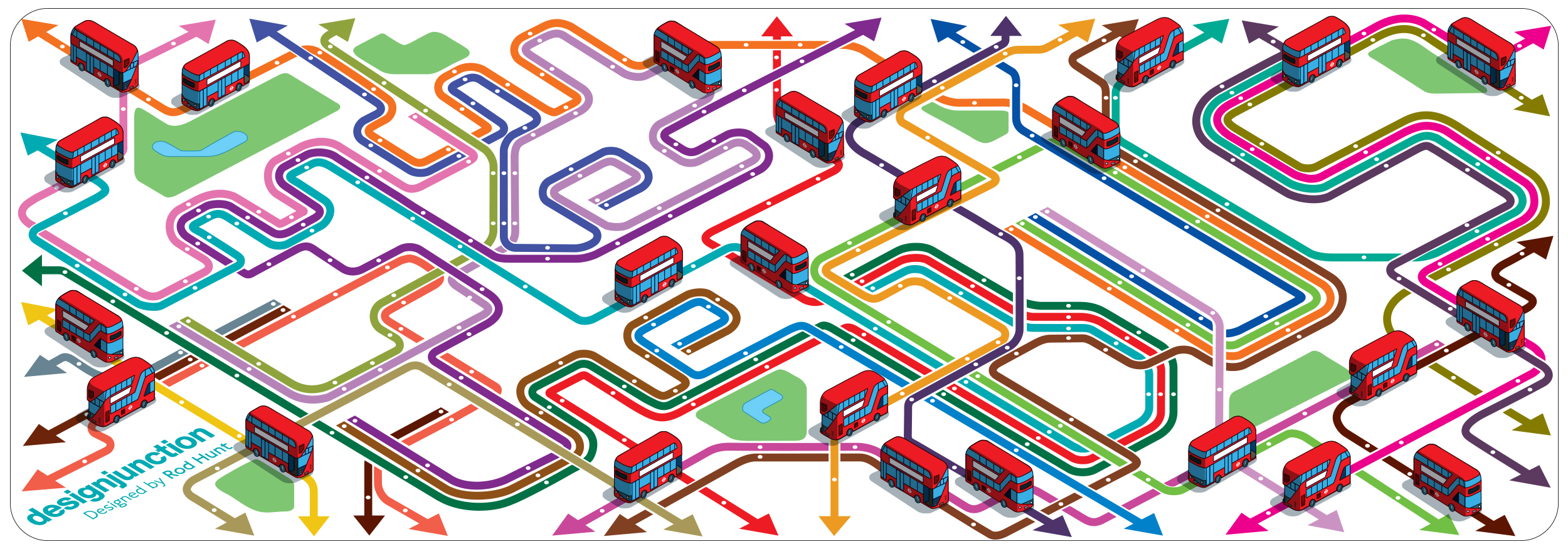 Outline Artists collaboration with TfL & designjunction — Outline Artists