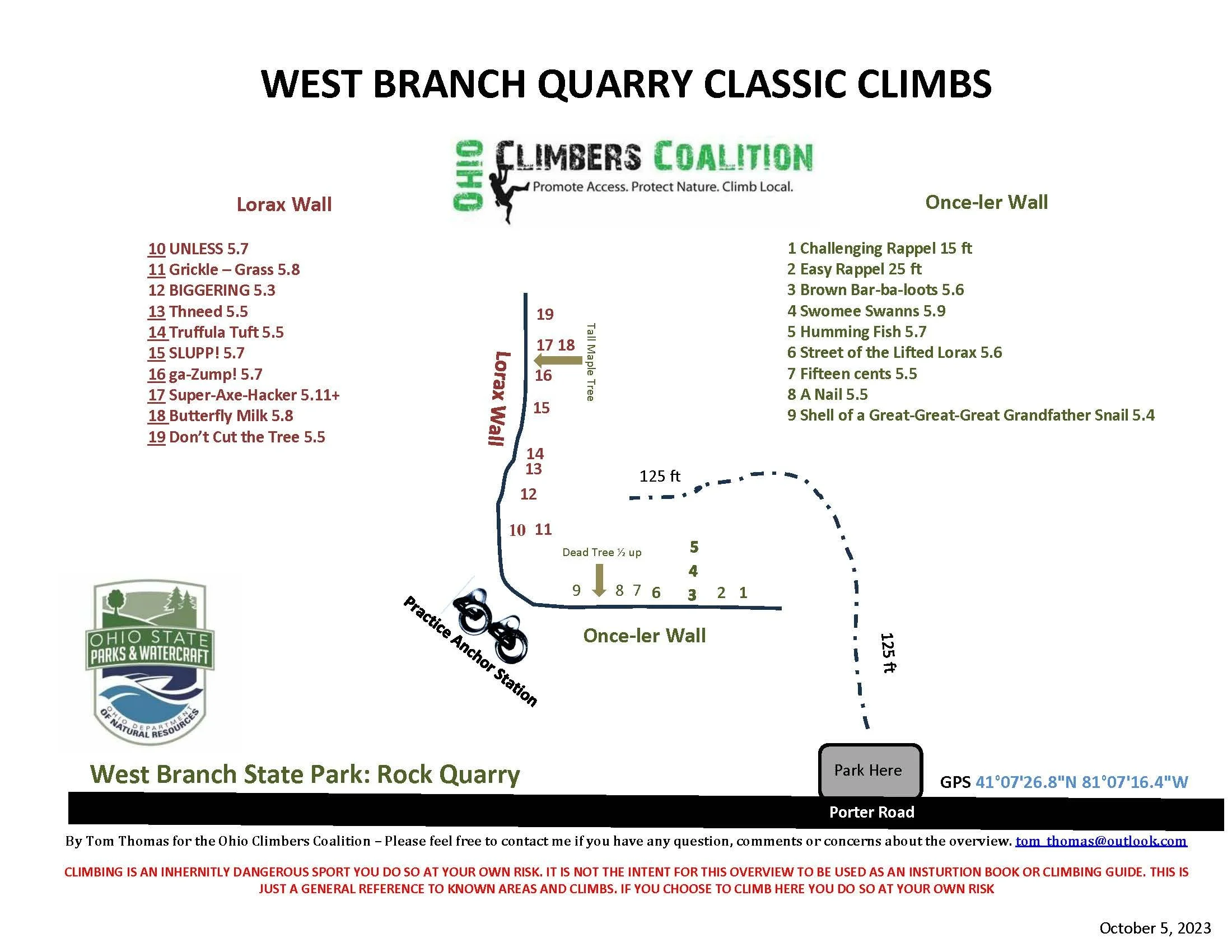 West Branch — Ohio Climbers Coalition