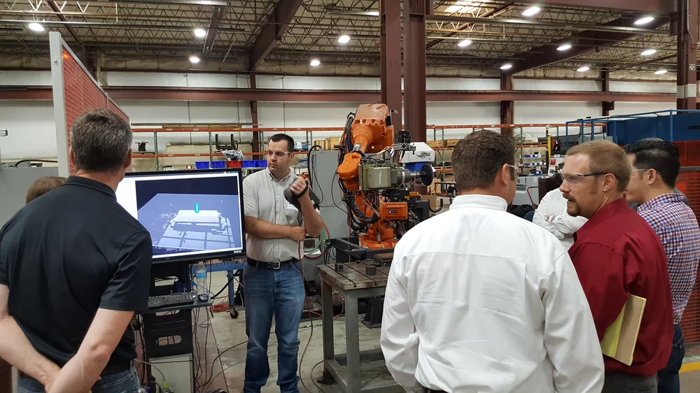 Robotic Blending Milestone 4 Technology Demonstration at Wolf Robotics ...