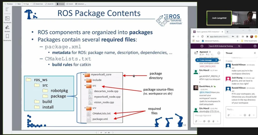 First Virtual ROS-Industrial Training focused on ROS2 in the Americas — ROS-Industrial